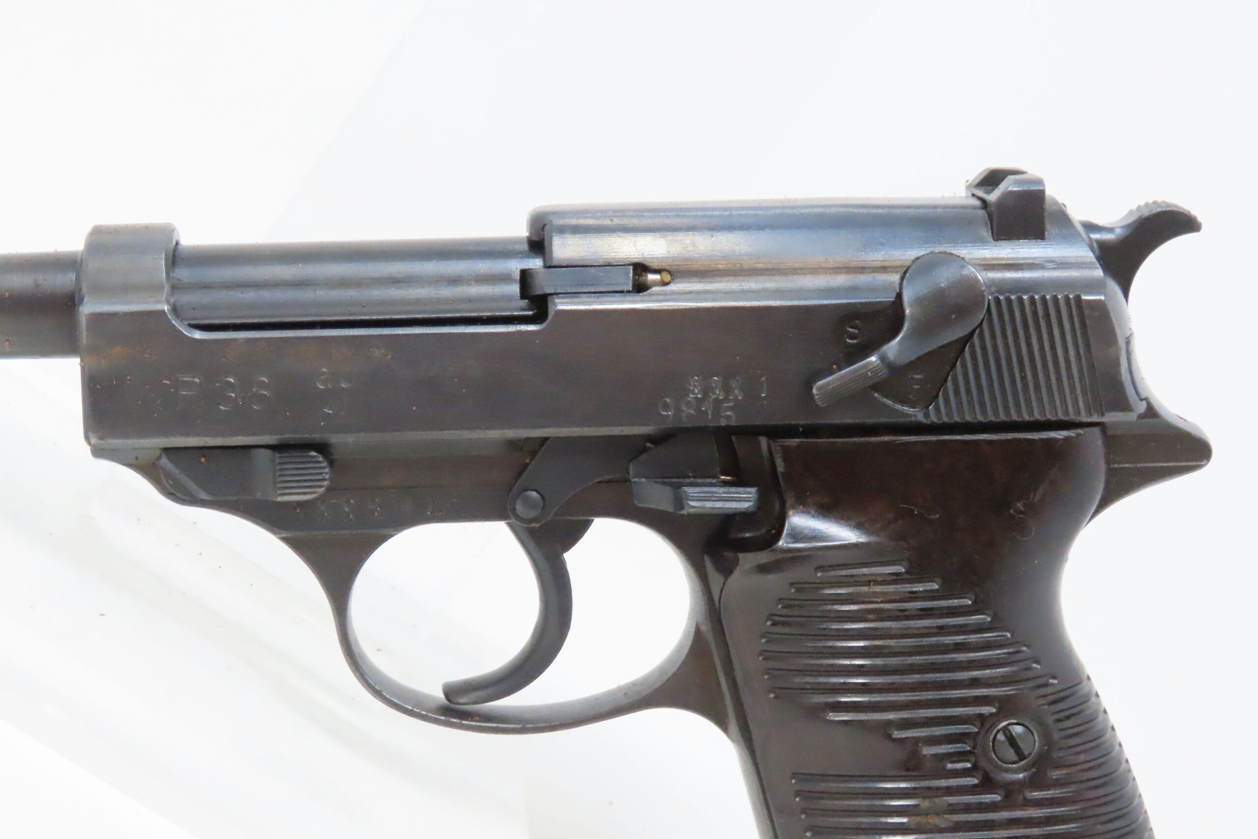 WWII German P.38 Semi Automatic Walther Pistol9.20 C&RAntique006 ...