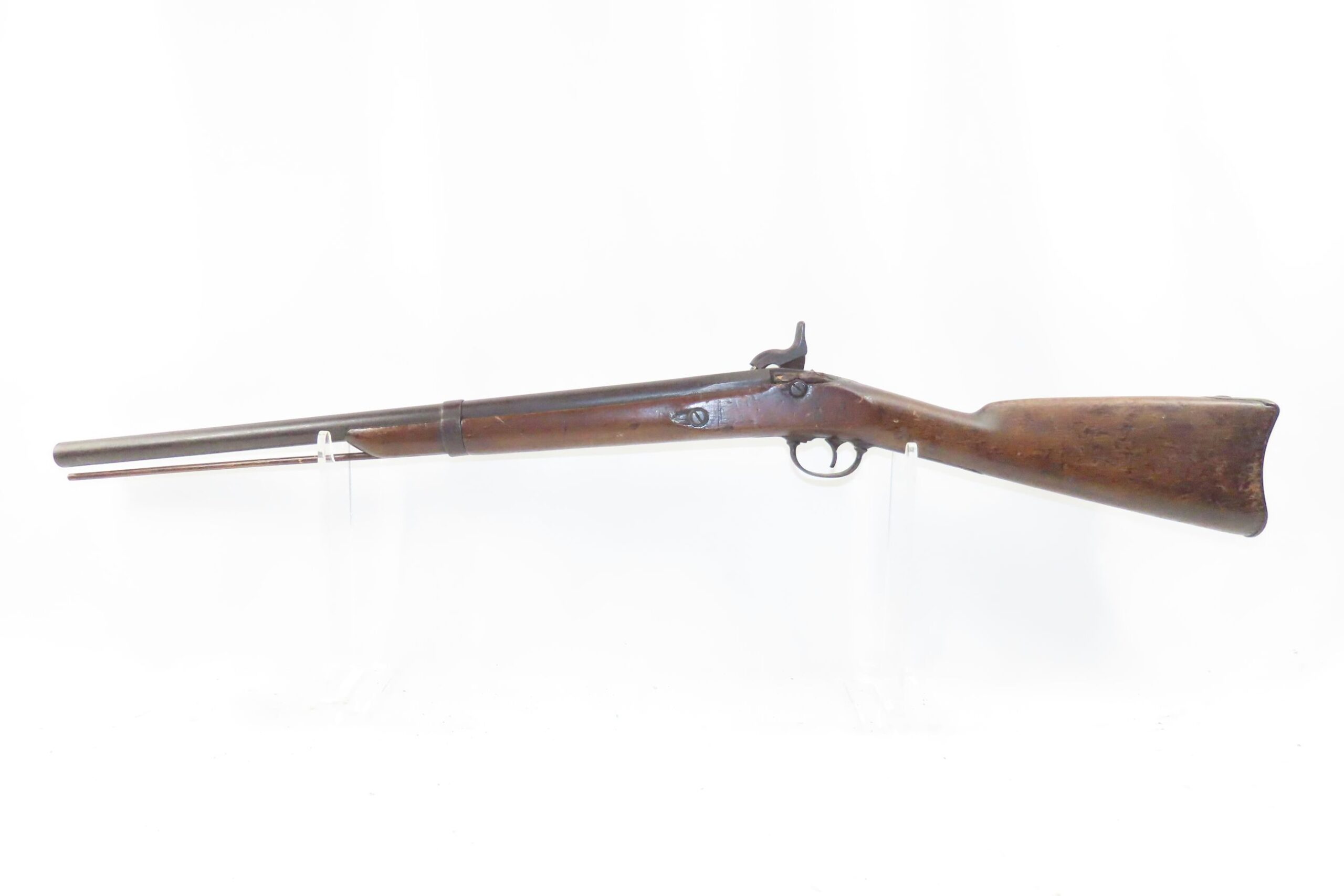 Whitneyvillle Percussion Rifle Musket Converted to Shotgun 9.27 C ...