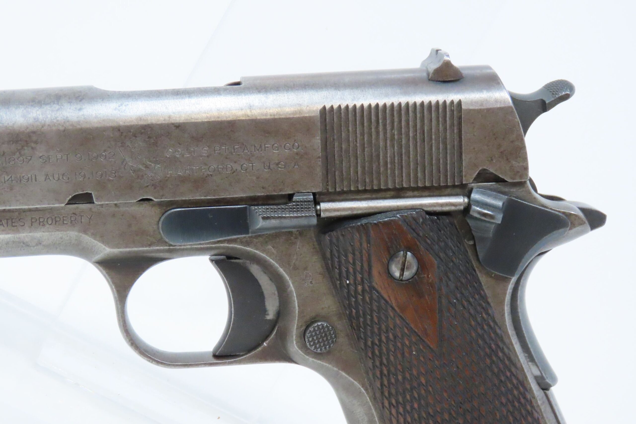 World War I Era U.S. Colt MOdel 1911 Semi Automatic Pistol 8.24 C ...