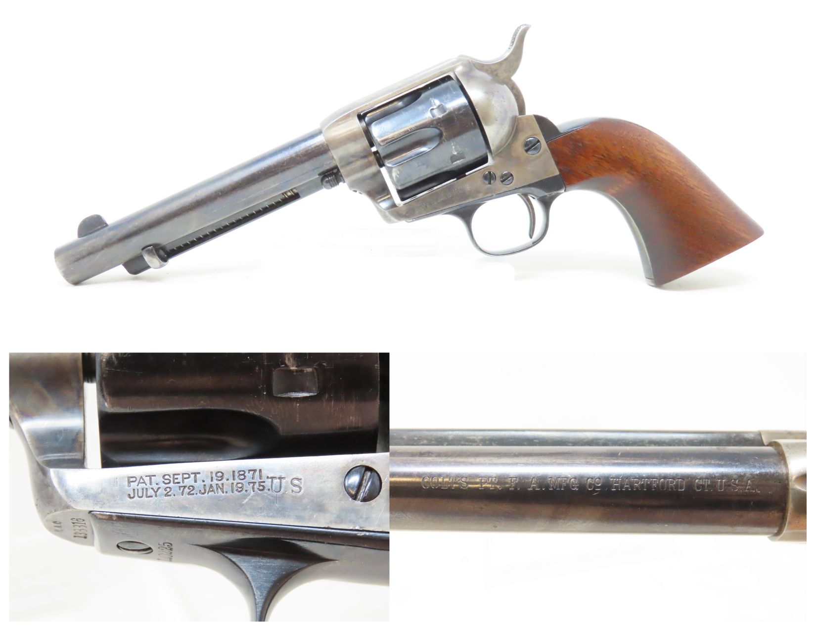 Colt Artillery Revolver 9.13 C&RAntique001 | Ancestry Guns