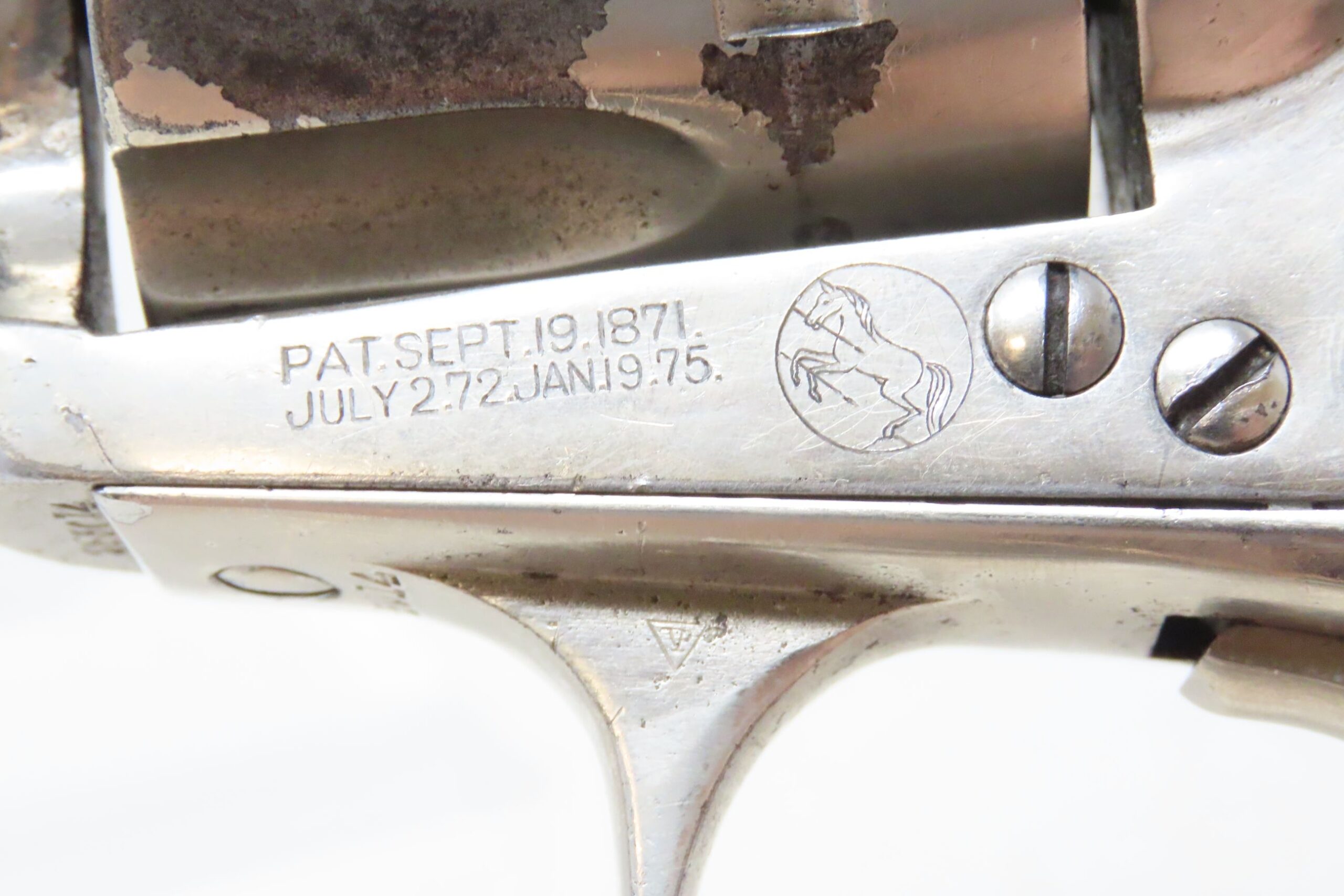 Colt Bisley Single Action Army Revolver 8.29 C&RAntique007 | Ancestry Guns