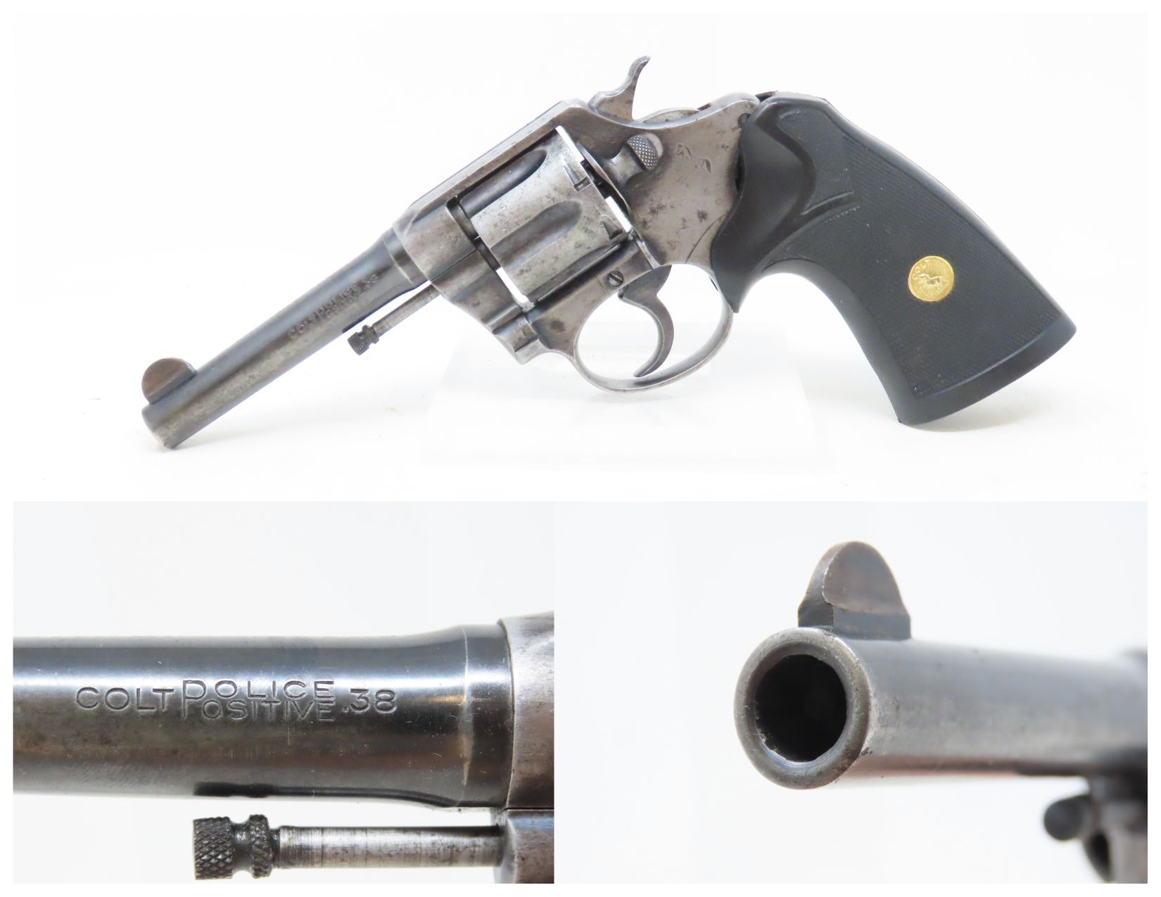 Colt Police Positive Revolver 9.15 C&RAntique001 | Ancestry Guns