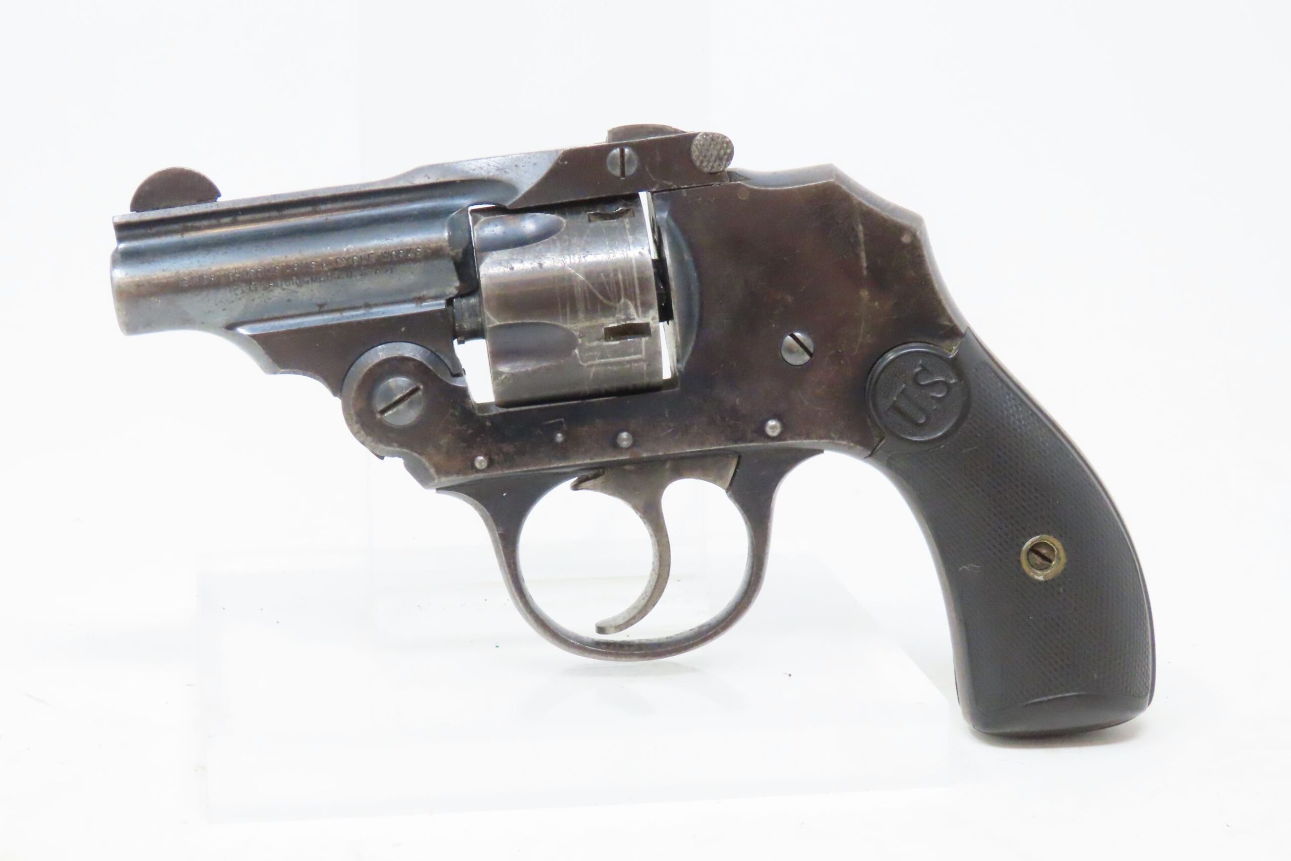 Iver Johnson Safety Hammerless Revolver 9.5 C&RAntique002 | Ancestry Guns