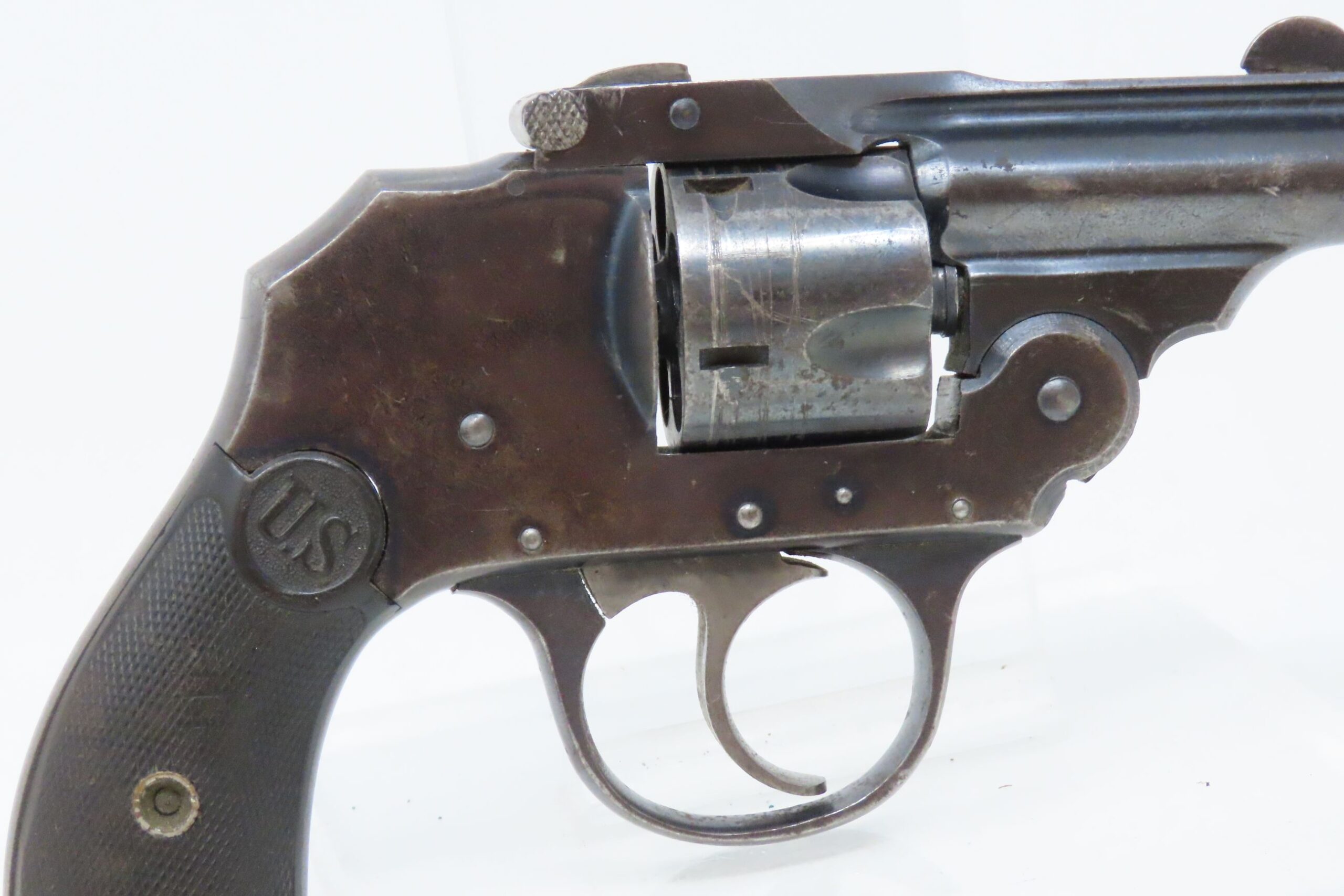 Iver Johnson Safety Hammerless Revolver 9.5 C&RAntique016 | Ancestry Guns