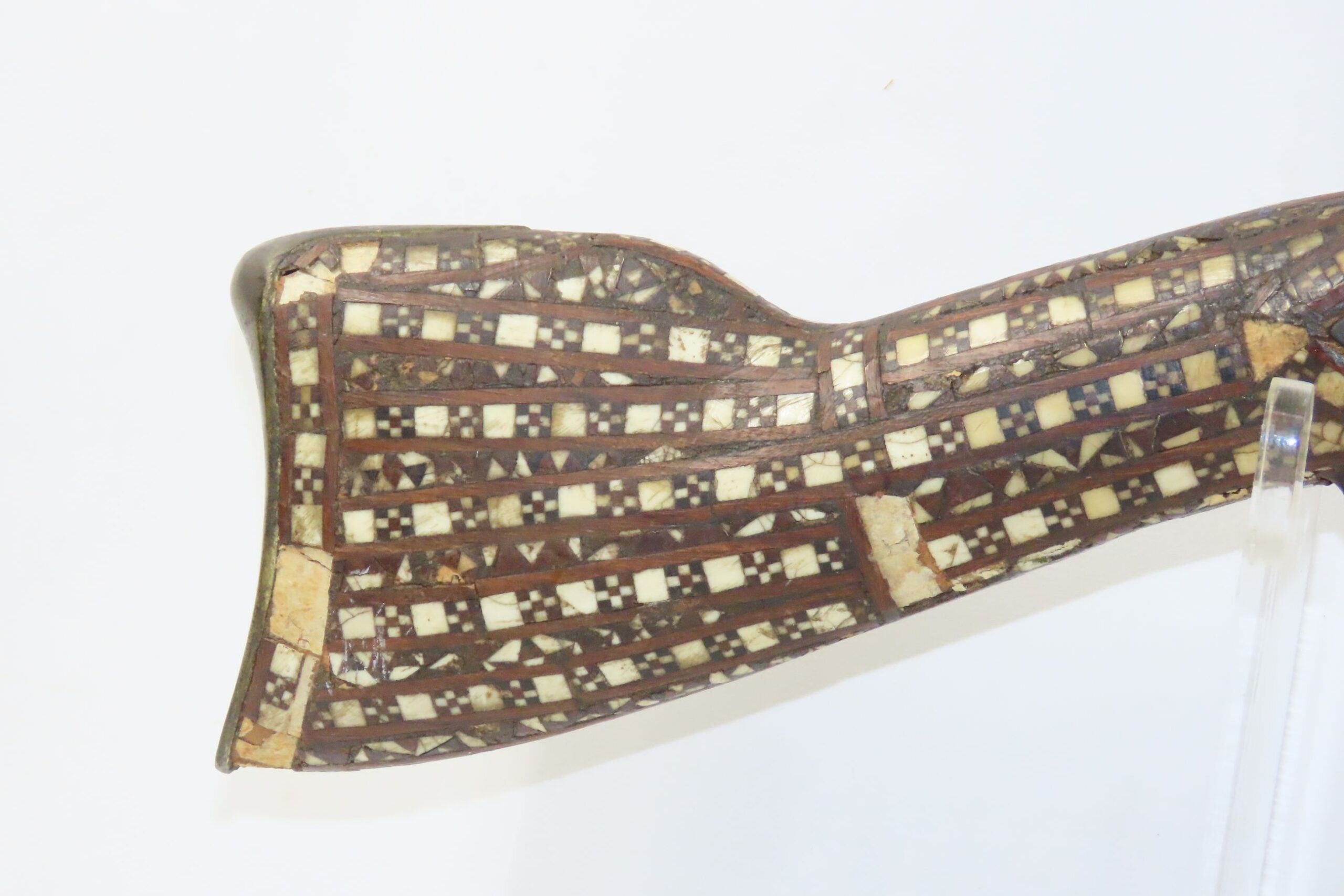 Moroccan Flintlock Musket with Decorated Stock 8.31 C&RAntique003 ...