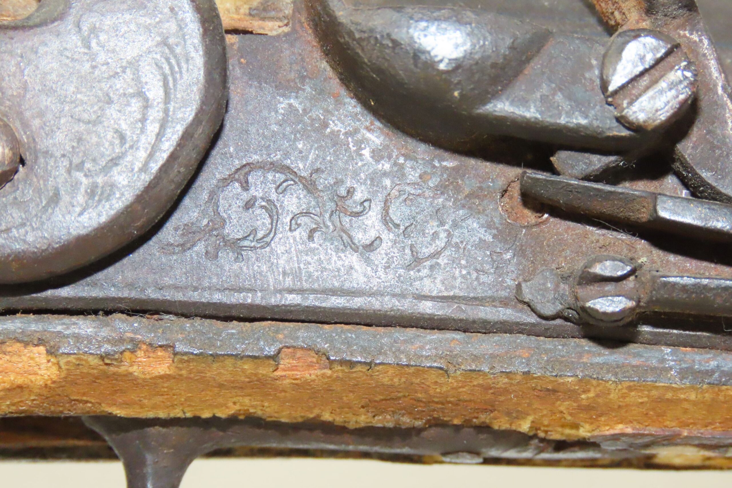 Moroccan Flintlock Musket with Decorated Stock 8.31 C&RAntique006 ...