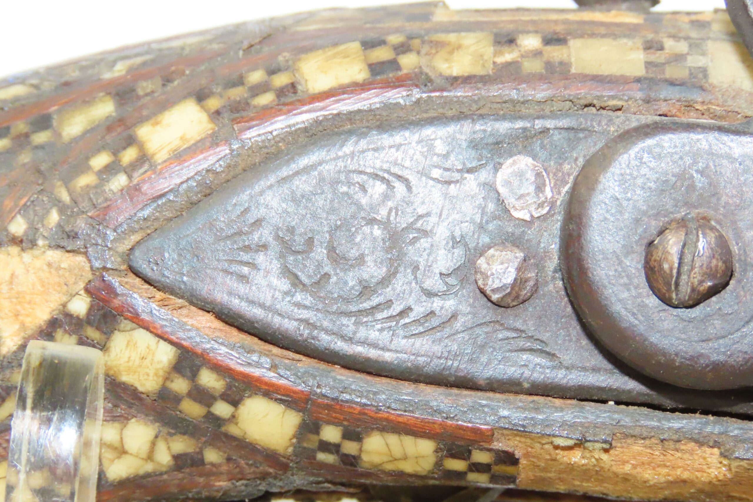 Moroccan Flintlock Musket with Decorated Stock 8.31 C&RAntique007 ...