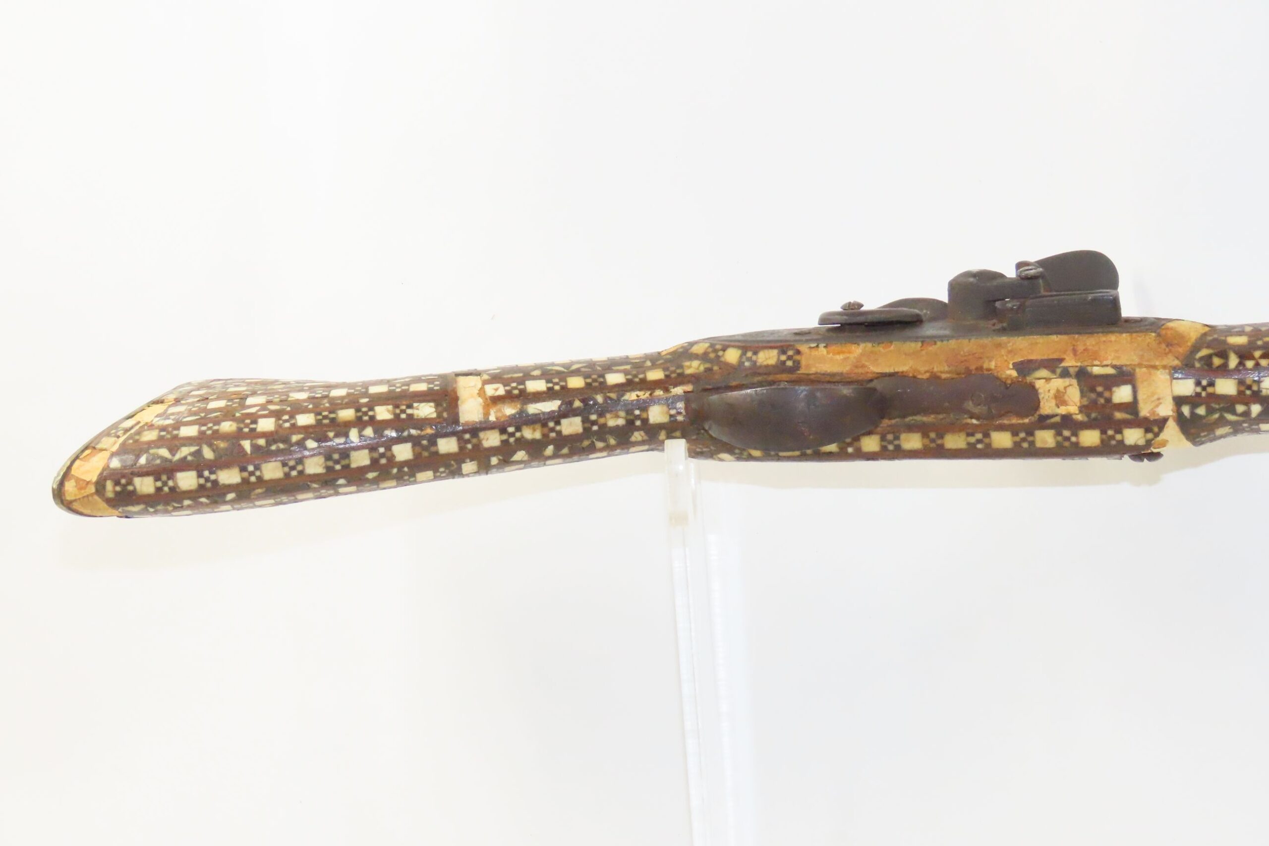 Moroccan Flintlock Musket with Decorated Stock 8.31 C&RAntique008 ...