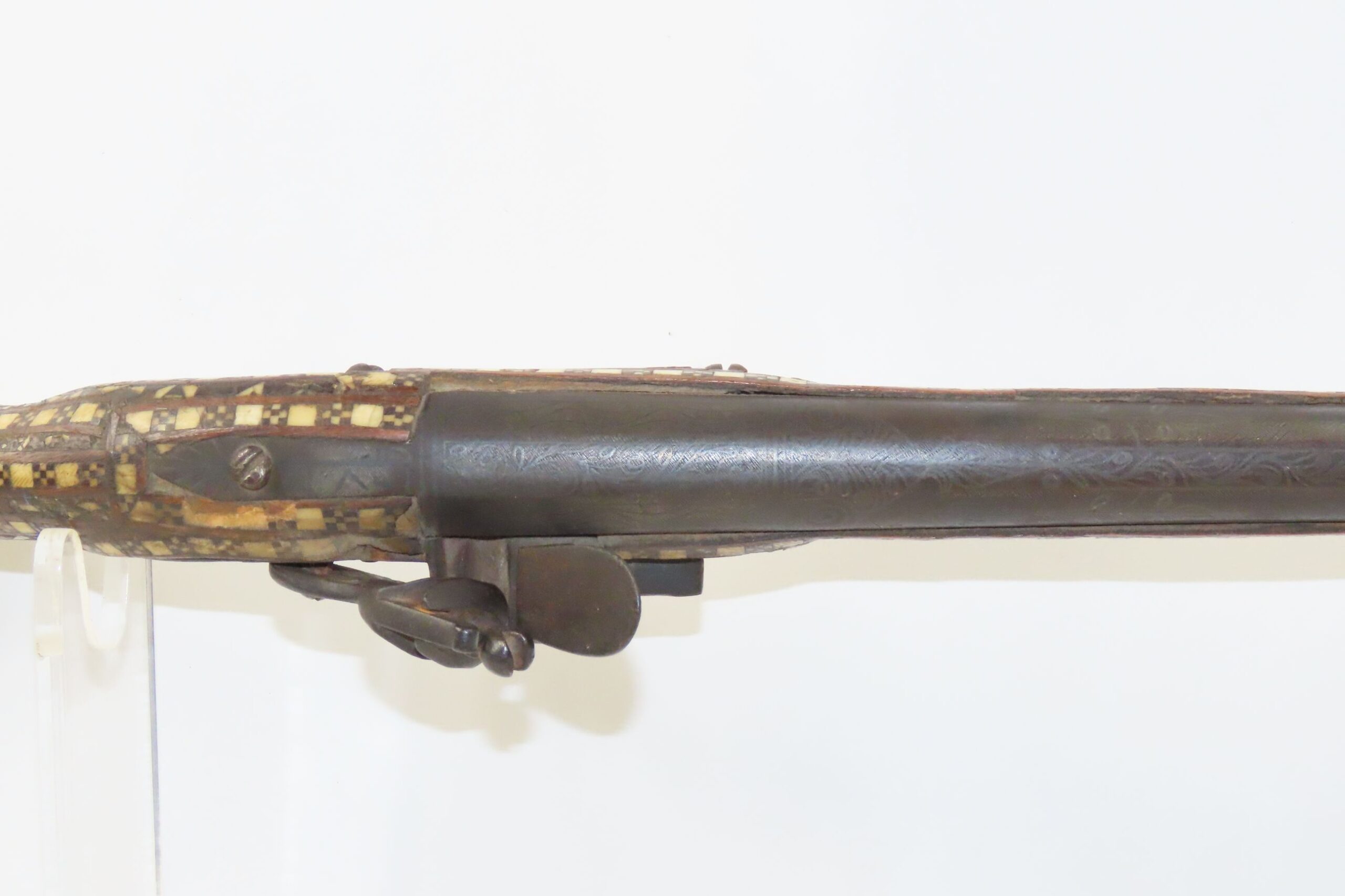 Moroccan Flintlock Musket with Decorated Stock 8.31 C&RAntique011 ...