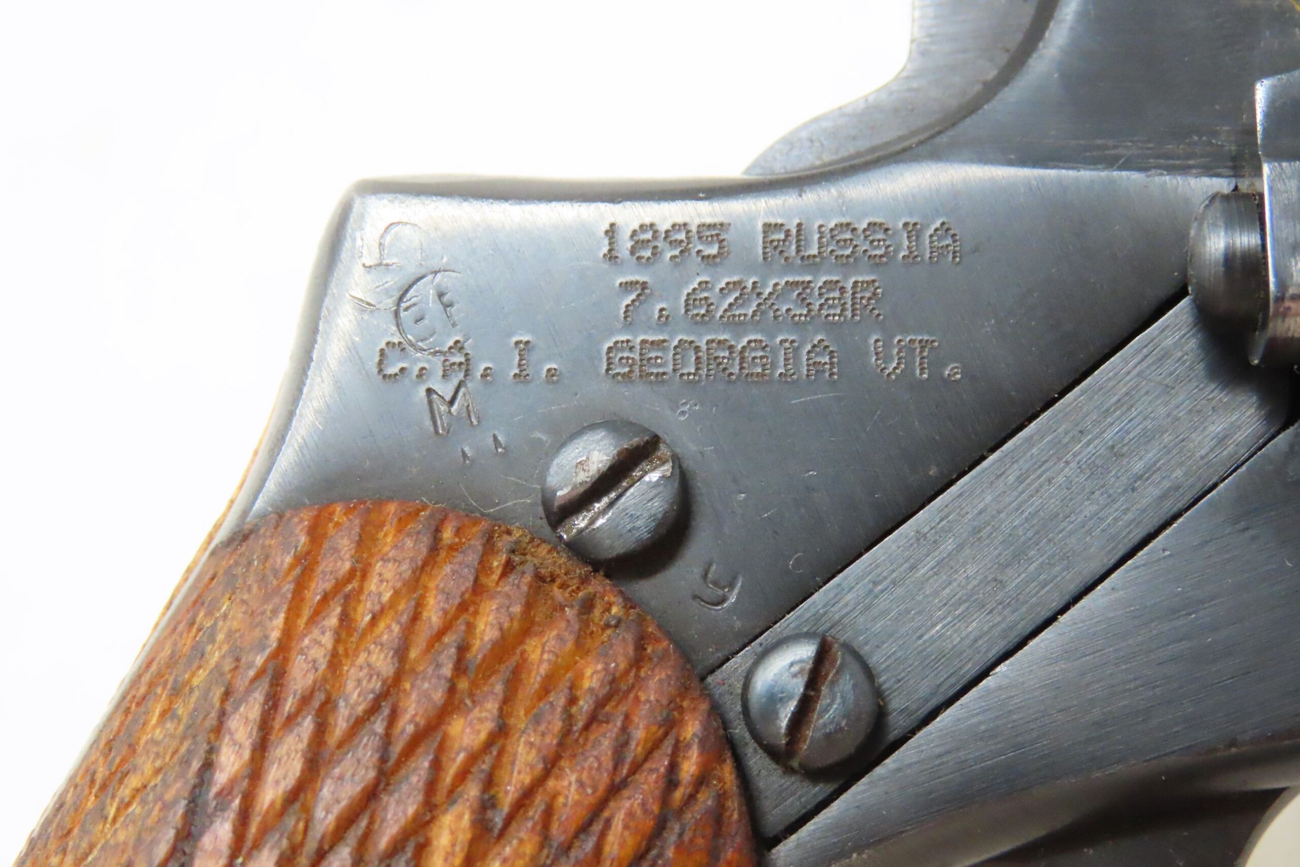 Soviet Izhevsk Model 1895 Nagant Revolver with Holster 9.20 C ...