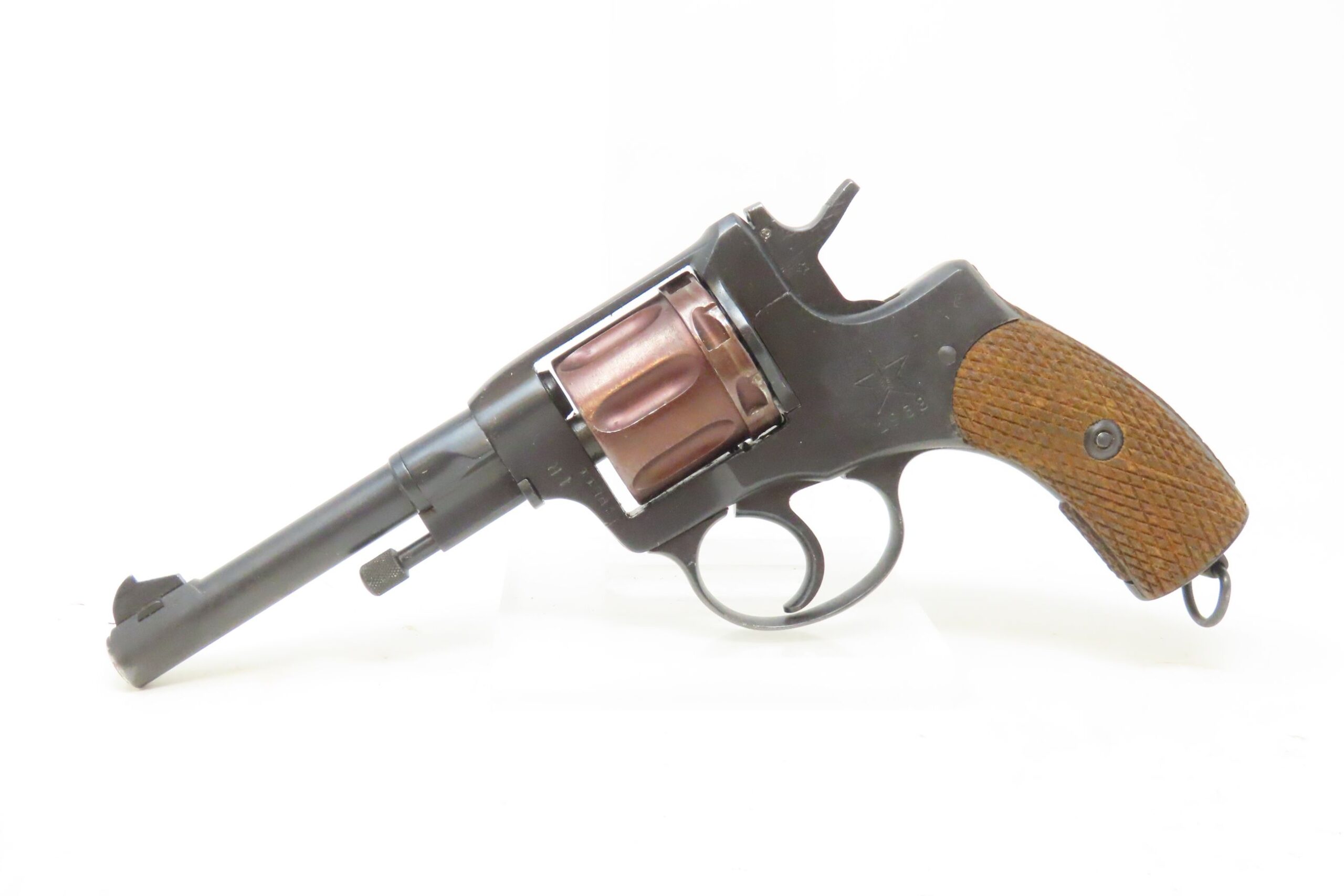Soviet Tula Arsenal Model 1895 Nagant Revolver with Holster 9.20 C ...
