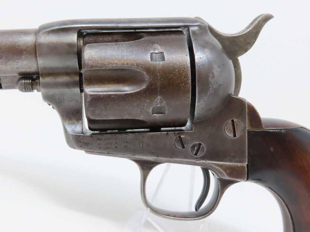 U.S. Colt Cavalry Model Single Action Army Revolver with Factory Letter ...