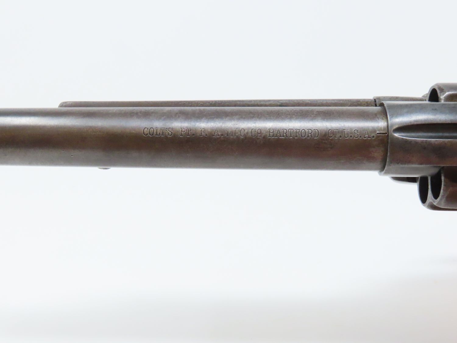 U.S. Colt Cavalry Model Single Action Army Revolver with Factory Letter ...