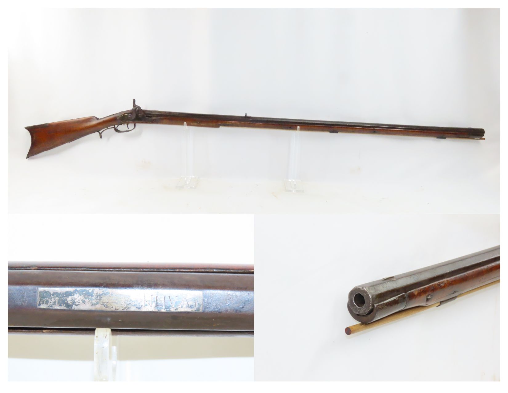 American Percussion Long Rifle 12.14 C&RAntique001 | Ancestry Guns