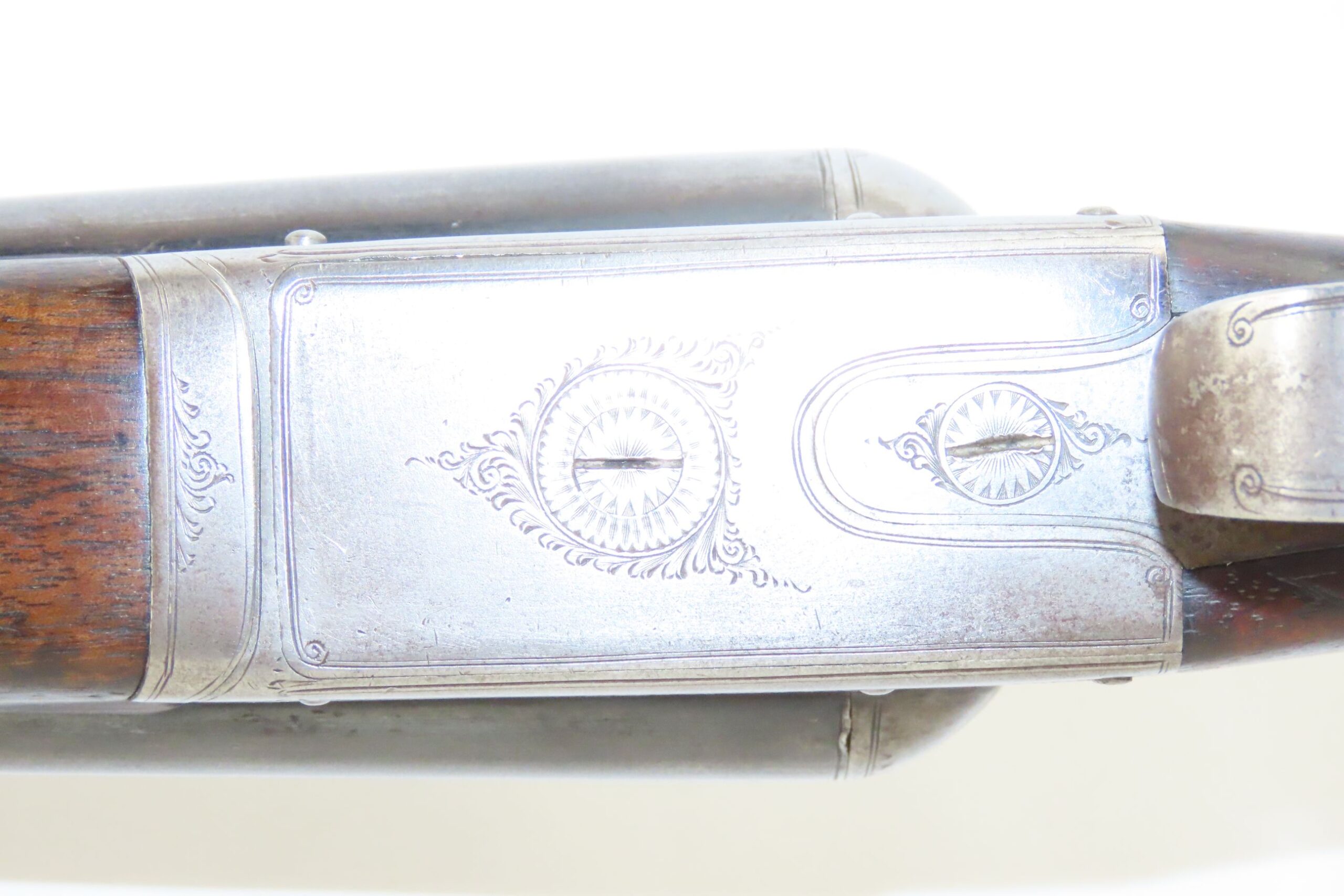 Charles Playfair Boxlock Shotgun 12.1 C&RAntique008 | Ancestry Guns