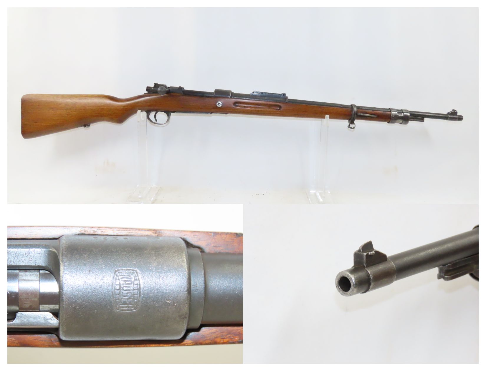Chinese Contract German Mauser Banner MOdel 98 Rifle 12.22 C ...