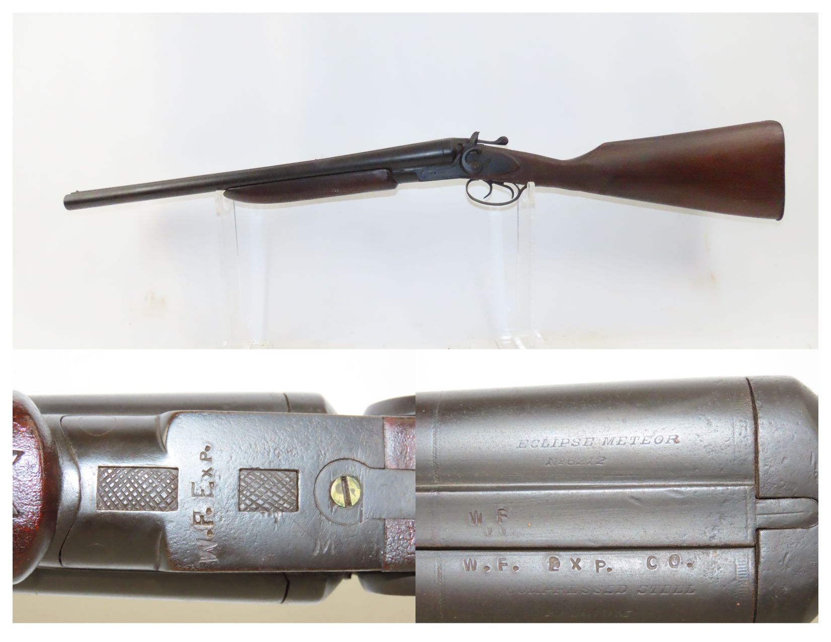 Eclipse Gun Co. Double Barrel Hammer Shotgun 12.22 C&RAntique001 ...