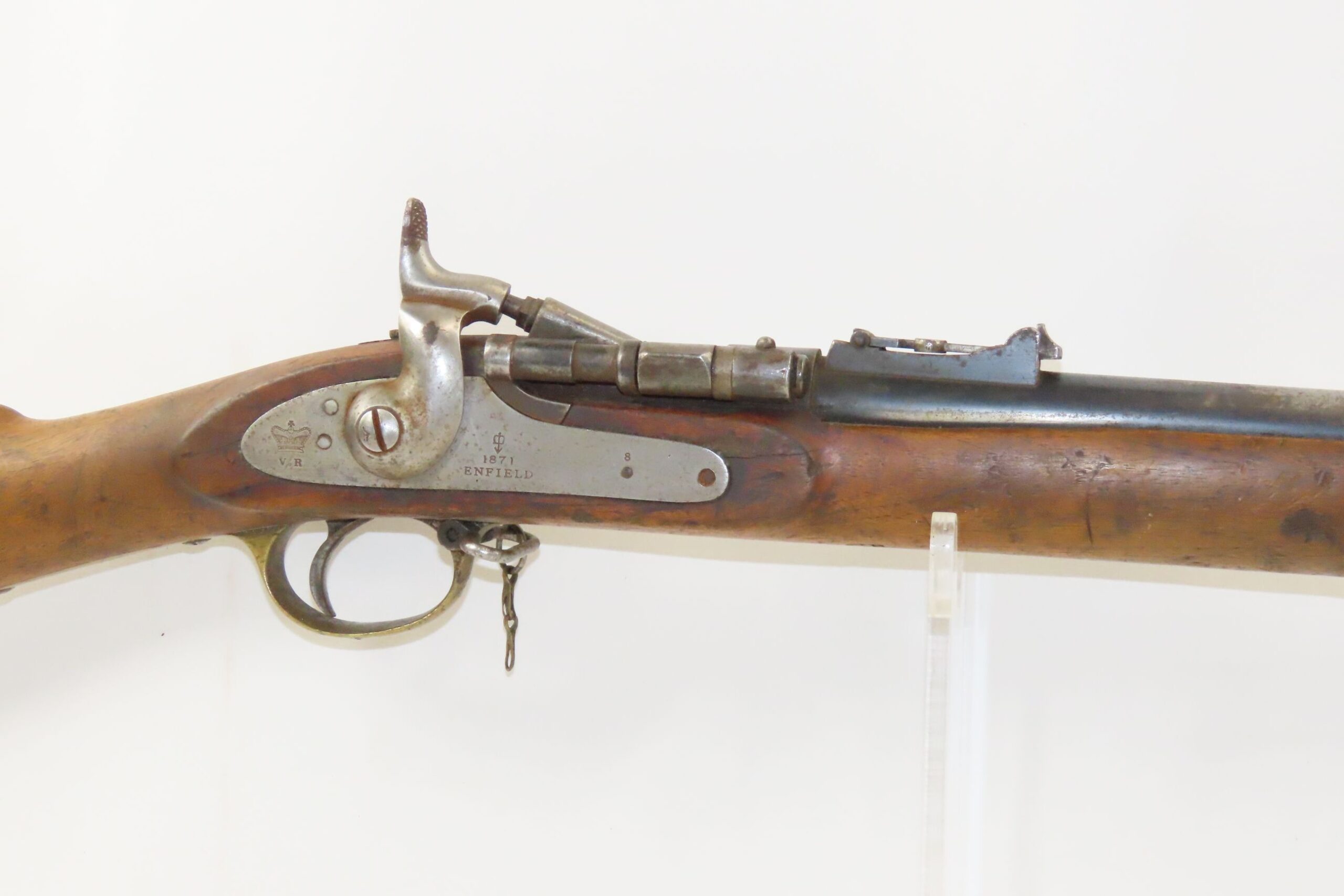 Enfield Snider Mk. III Rifle with Afghanistan Bring Back Paper 12.6 C ...