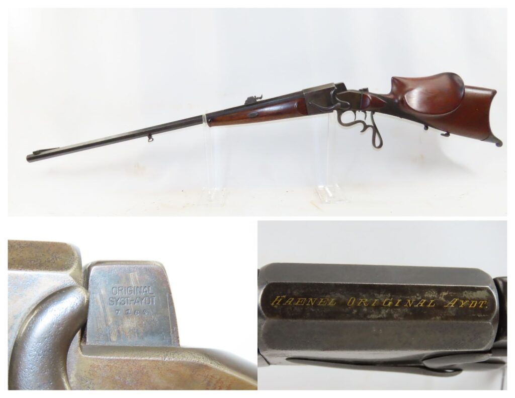German Single Shot Rifle System Aydt Schuetzen Rifle 12.6 C&RAntique001 ...