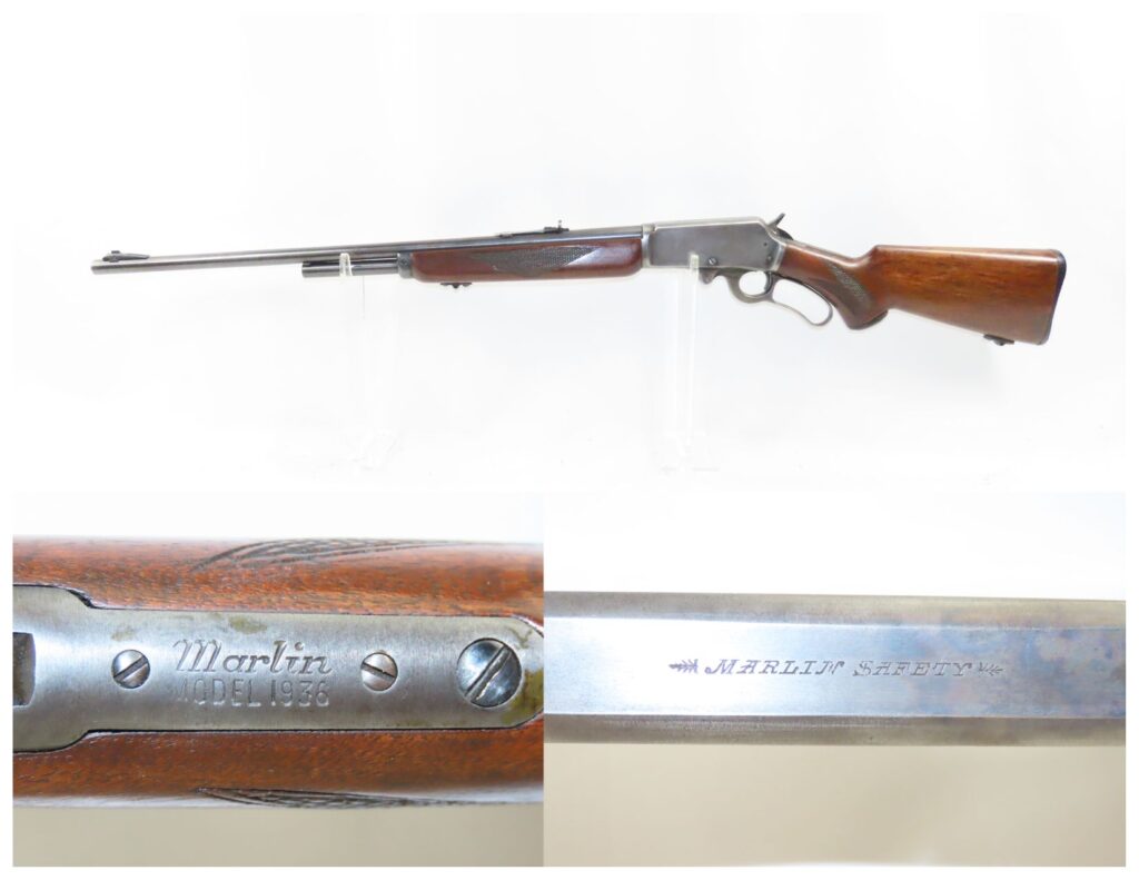 Marlin Safety Rifle Model 1936 9.27 C&RAntique001 | Ancestry Guns