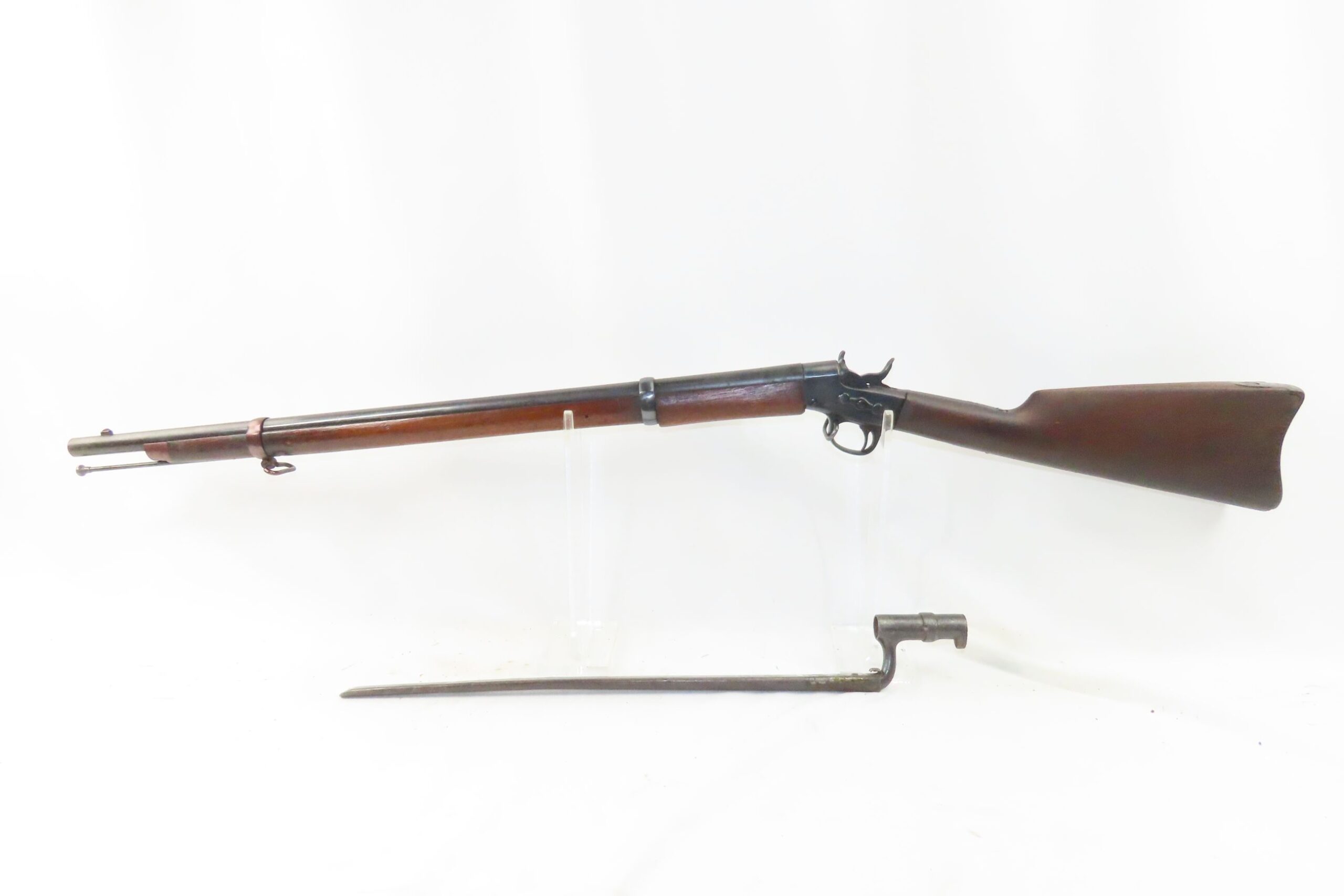 U.S. Springfield Remington Model 1867 Navy Cadet Rifle 12.1 C ...