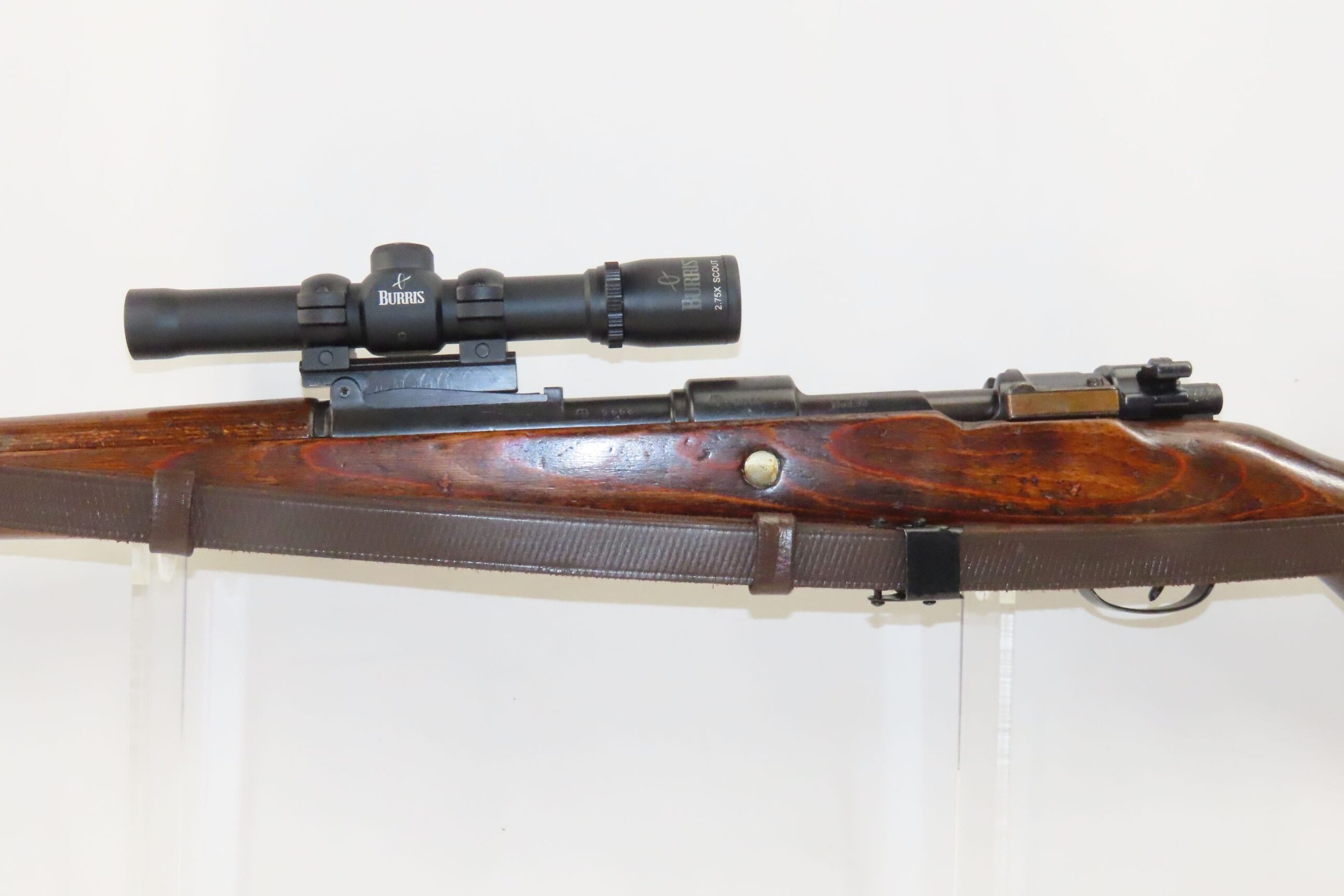 German Mauser 243 1939 Code Model 98 Rifle with Scope 12.9 C ...