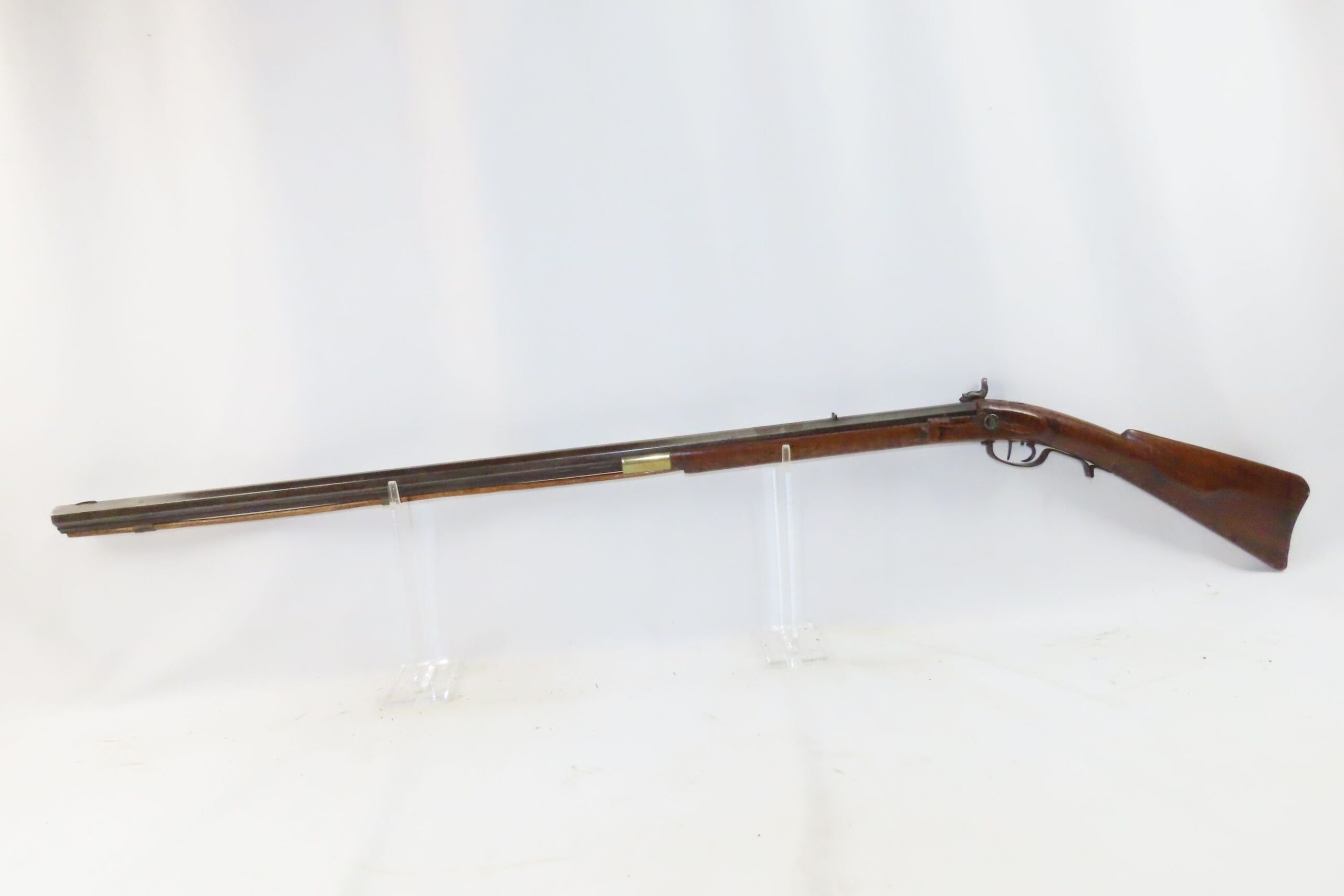 Half Stock Percussion Long Rifle 11.30 C&RAntique013 | Ancestry Guns