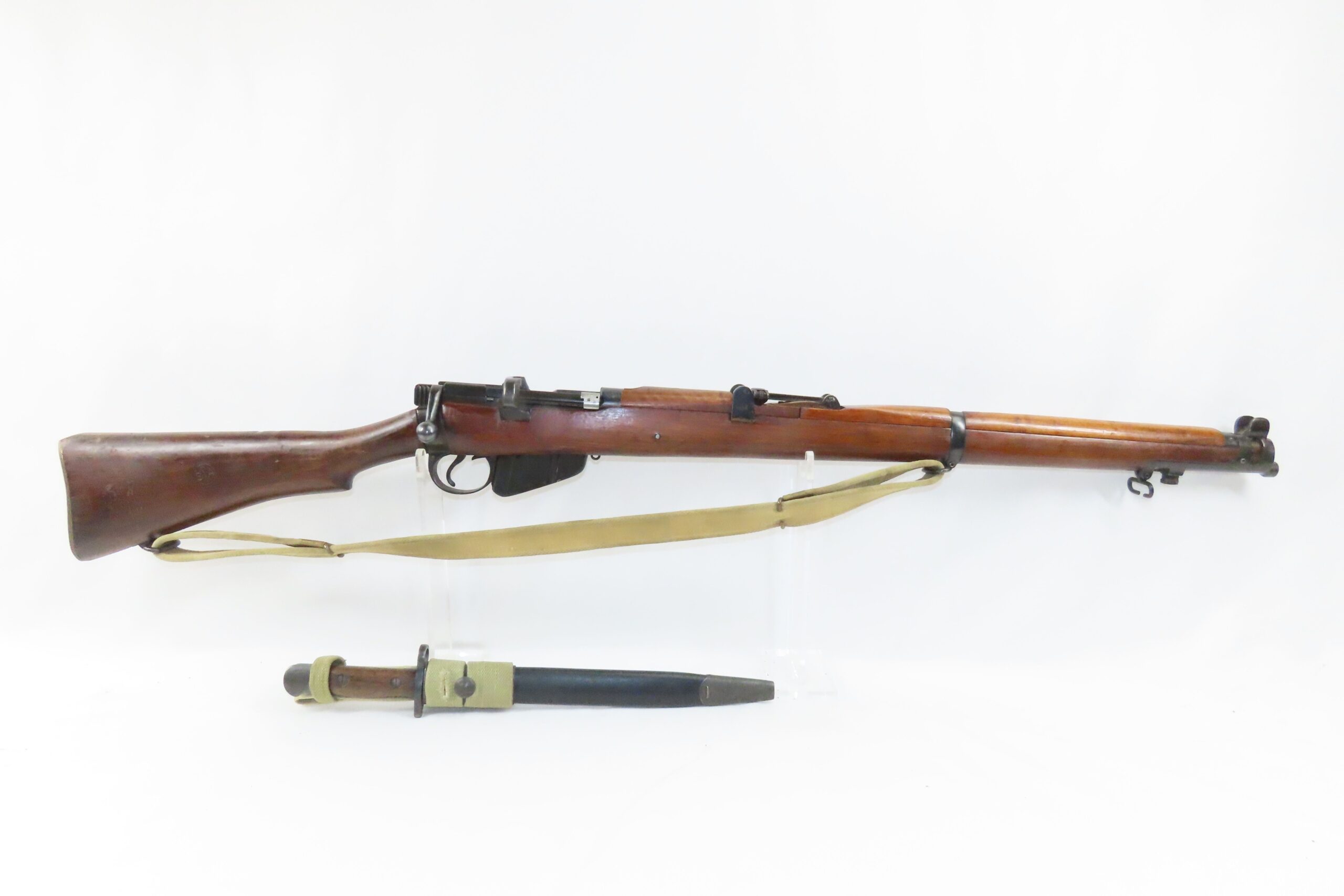 Ishapore No 1MKIII Rifle with Bayonet 1.5 C&RAntique002 | Ancestry Guns