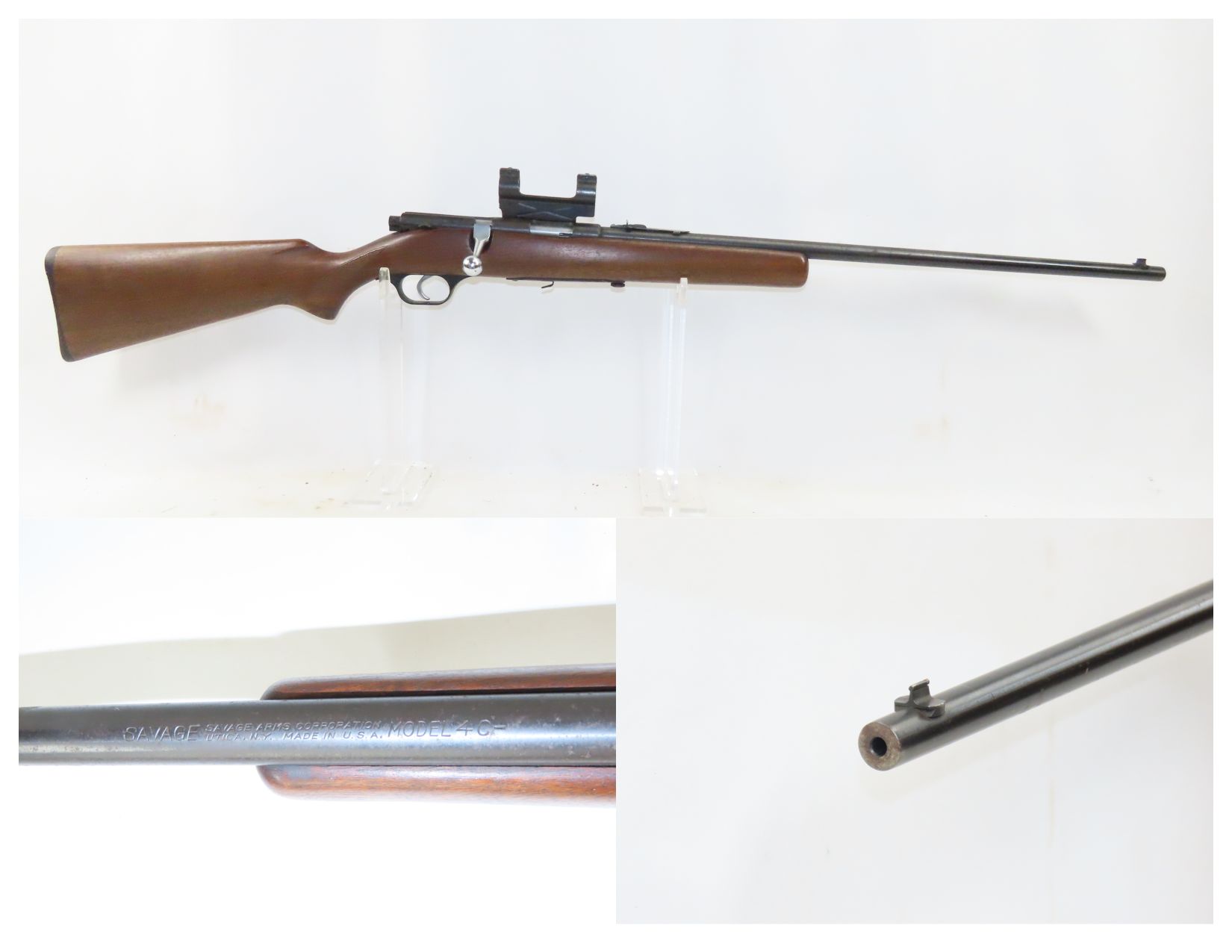 Savage Model 4C Bolt Action Rifle 12.15 C&RAntique001 | Ancestry Guns