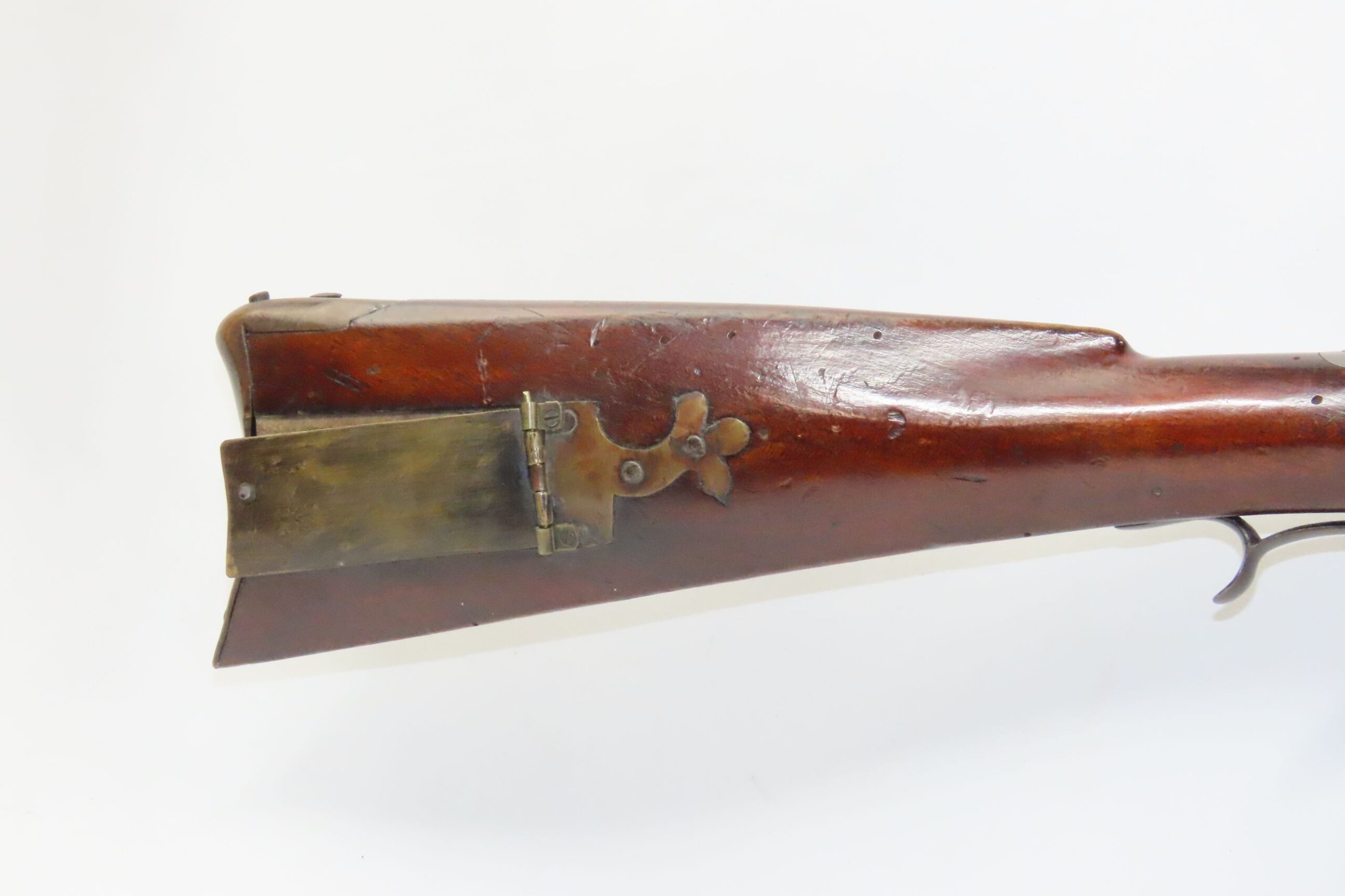 Smoothbore Flintlock American Long Rifle 12.6 C&RAntique003 | Ancestry Guns