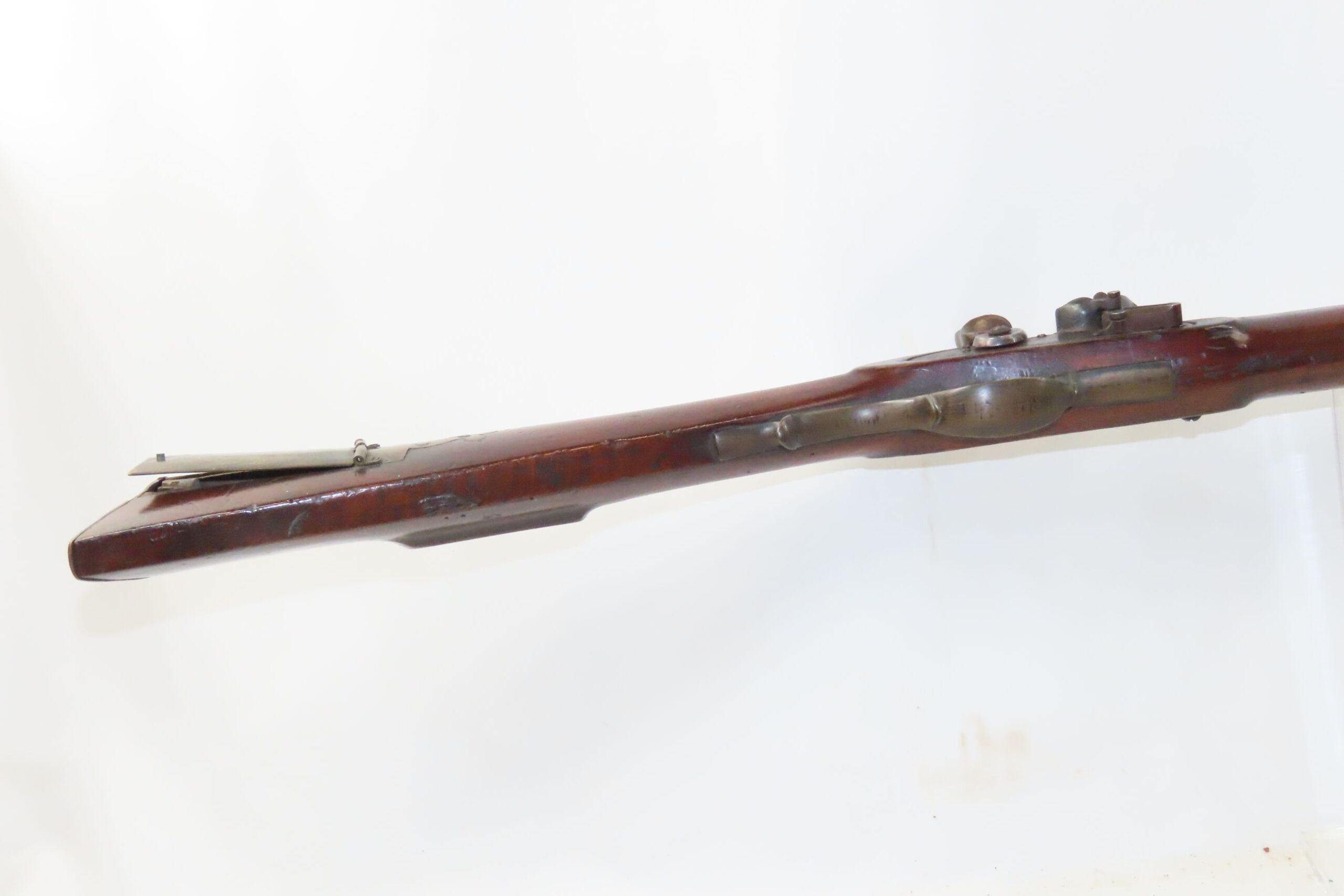Smoothbore Flintlock American Long Rifle 12.6 C&RAntique008 | Ancestry Guns