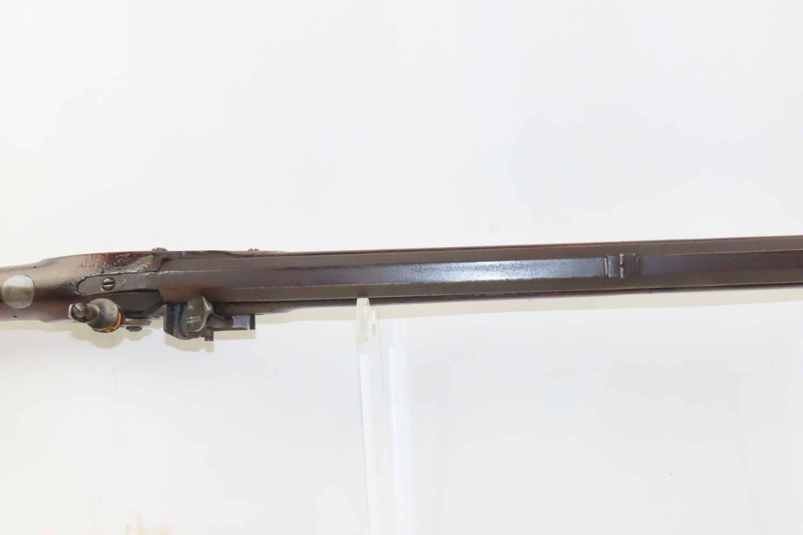 Smoothbore Flintlock American Long Rifle 12.6 C&RAntique012 | Ancestry Guns