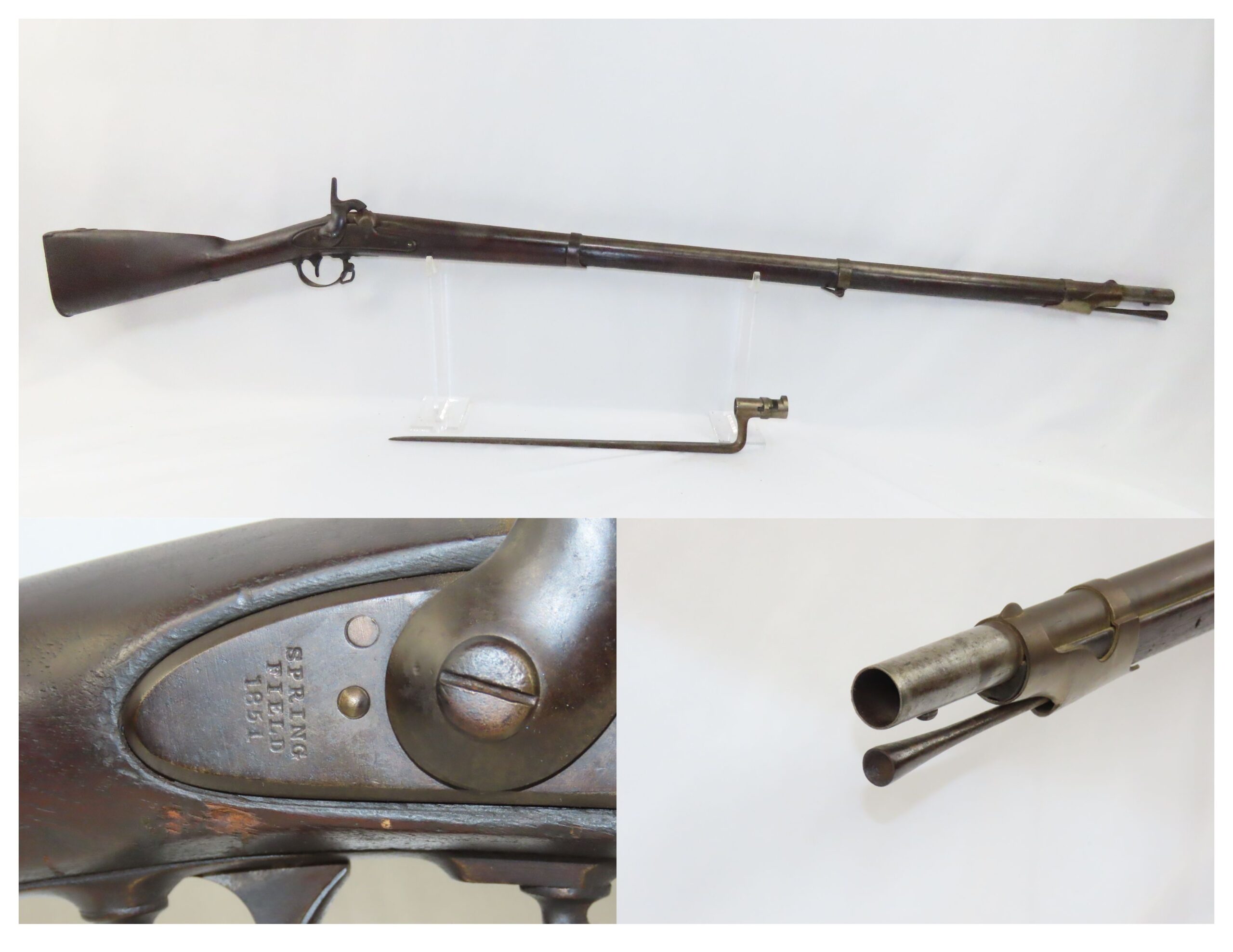 Springfield Model 1842 Musket 1.5 C&RAntique001 | Ancestry Guns