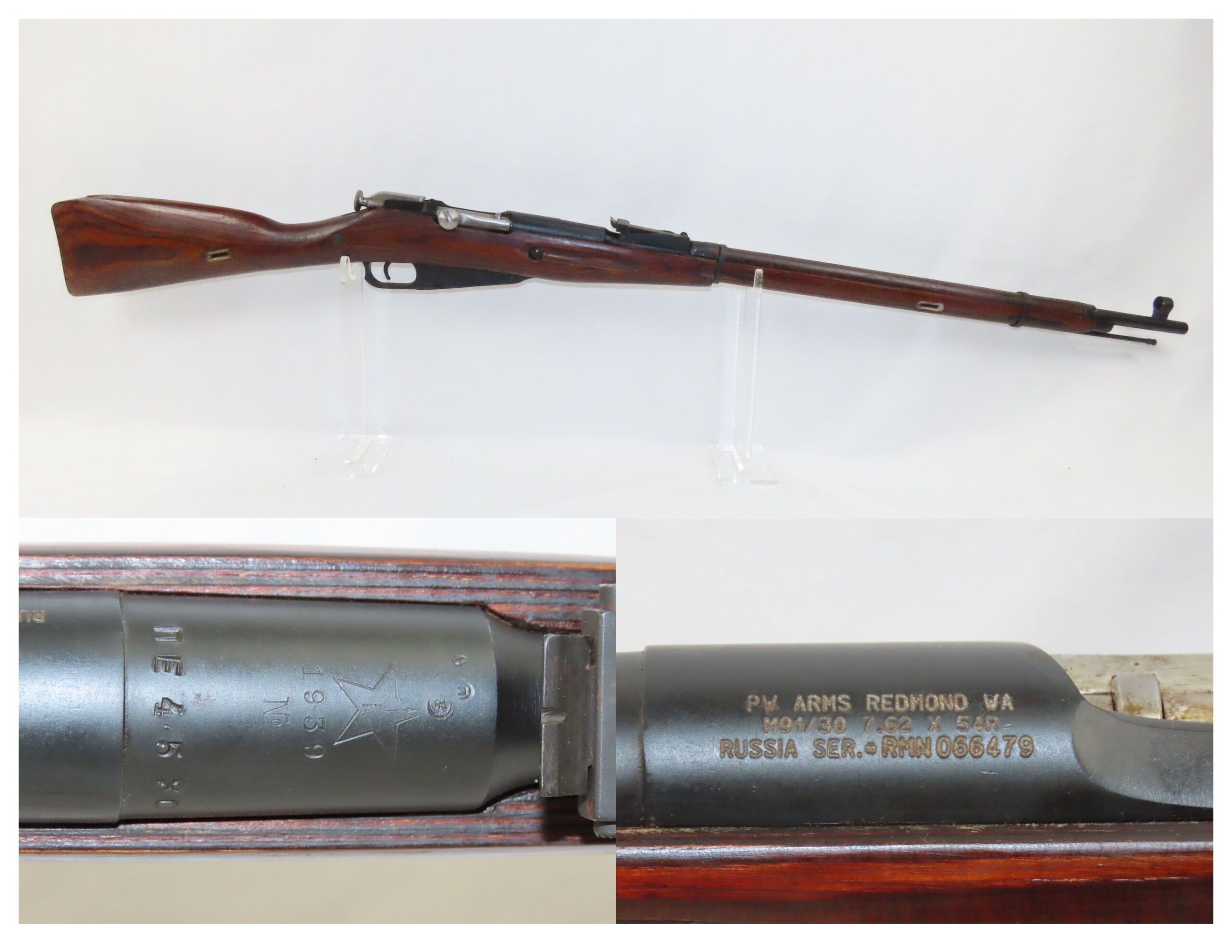 Tula Model 1891 30 Rifle 1.3 C&RAntique001 | Ancestry Guns