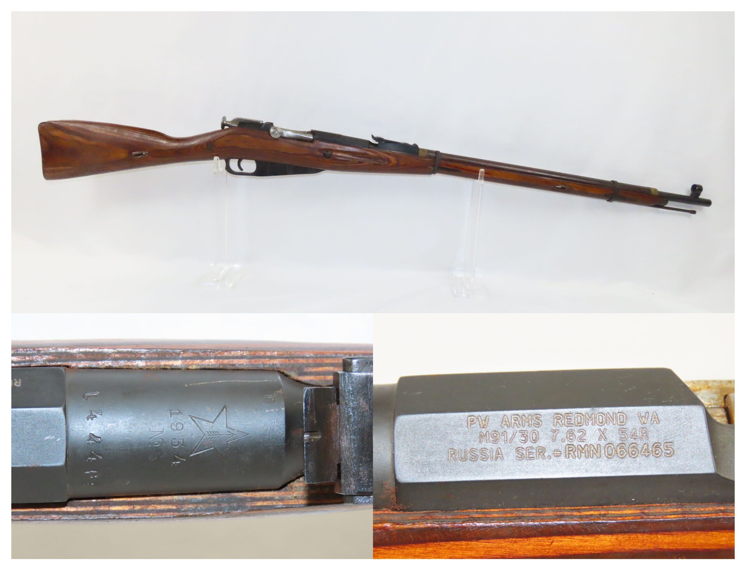 Tula Model 1891 30 Rifle 1.3 C&RAntique001 | Ancestry Guns
