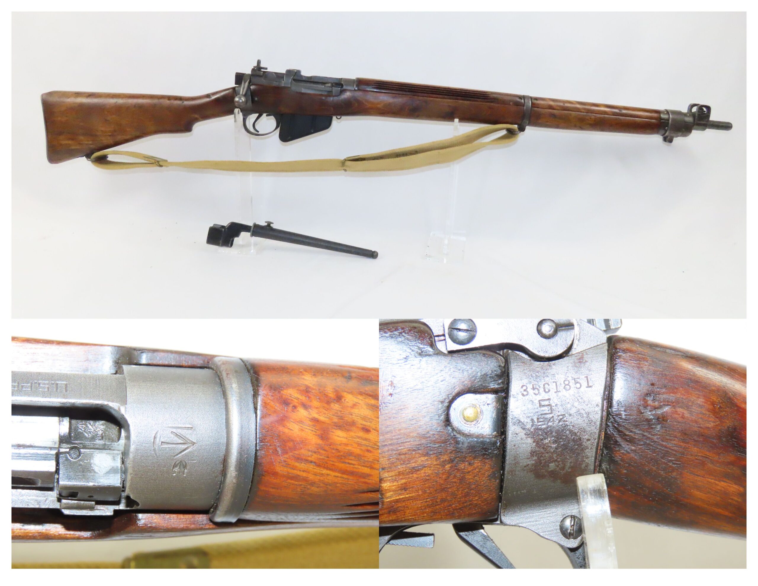 U.S. Savage Arms No. 4 MK 1 Rifle 1.5 C&RAntique001 | Ancestry Guns