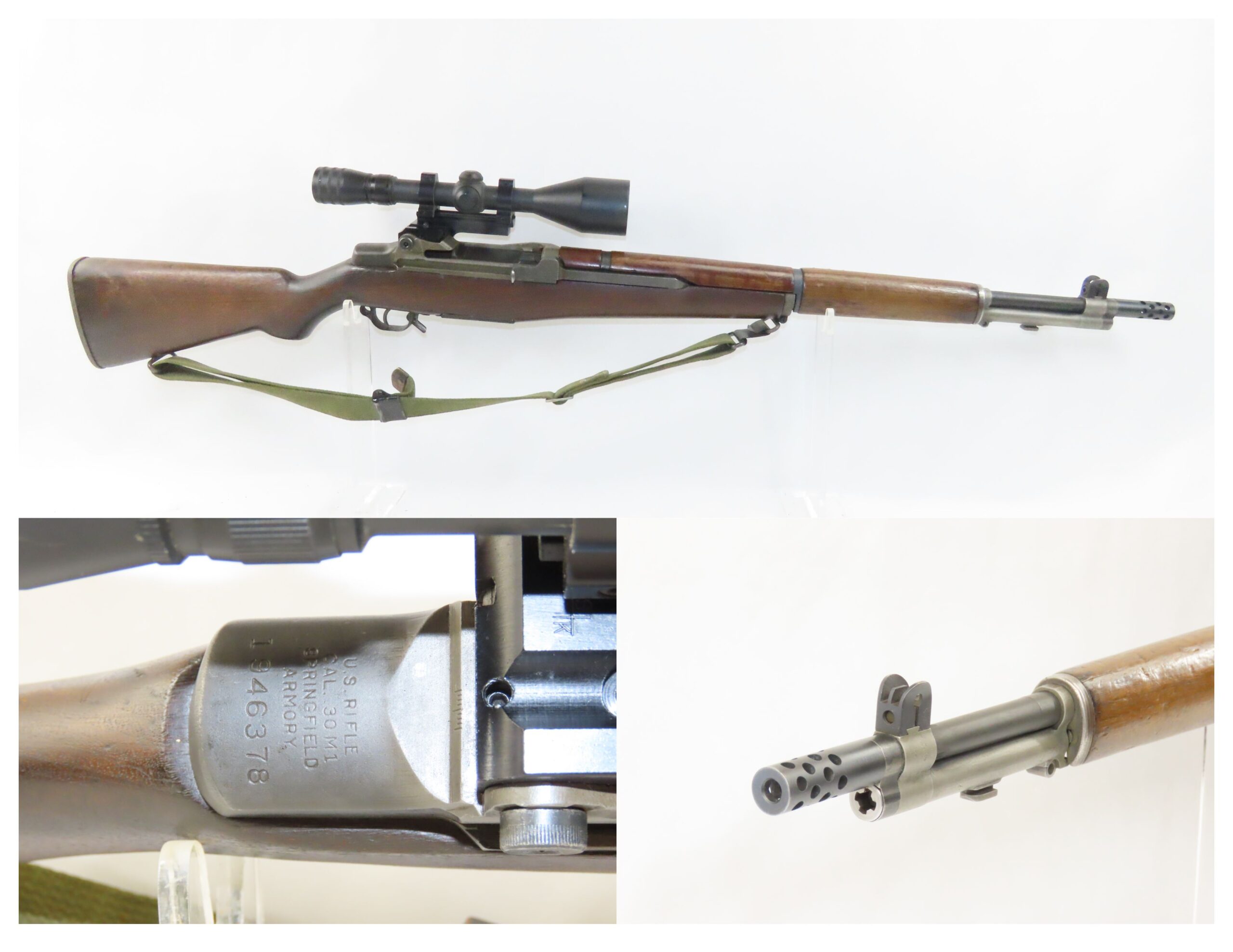 M1 Garand With Scope