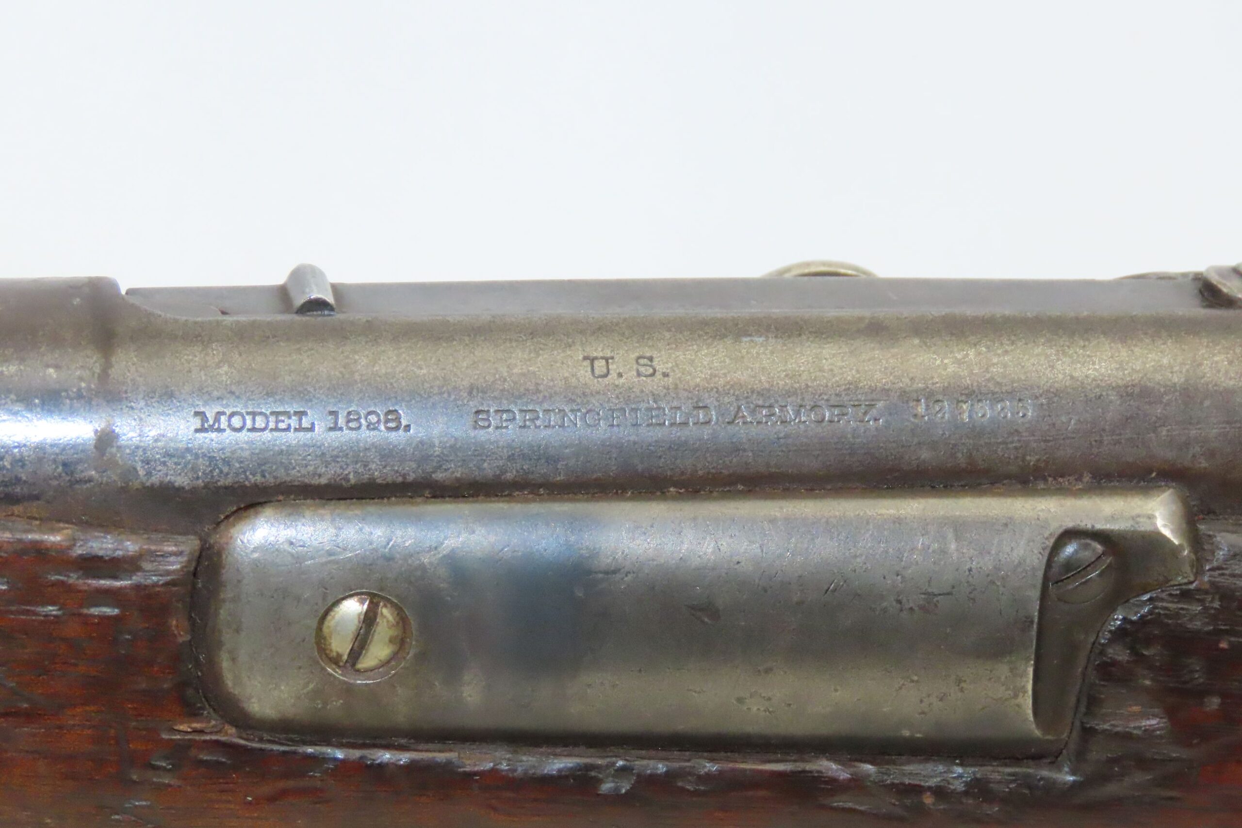U.S. Springfield Armory Model 1898 Krag Jorgensen Rifle 12.20 C ...