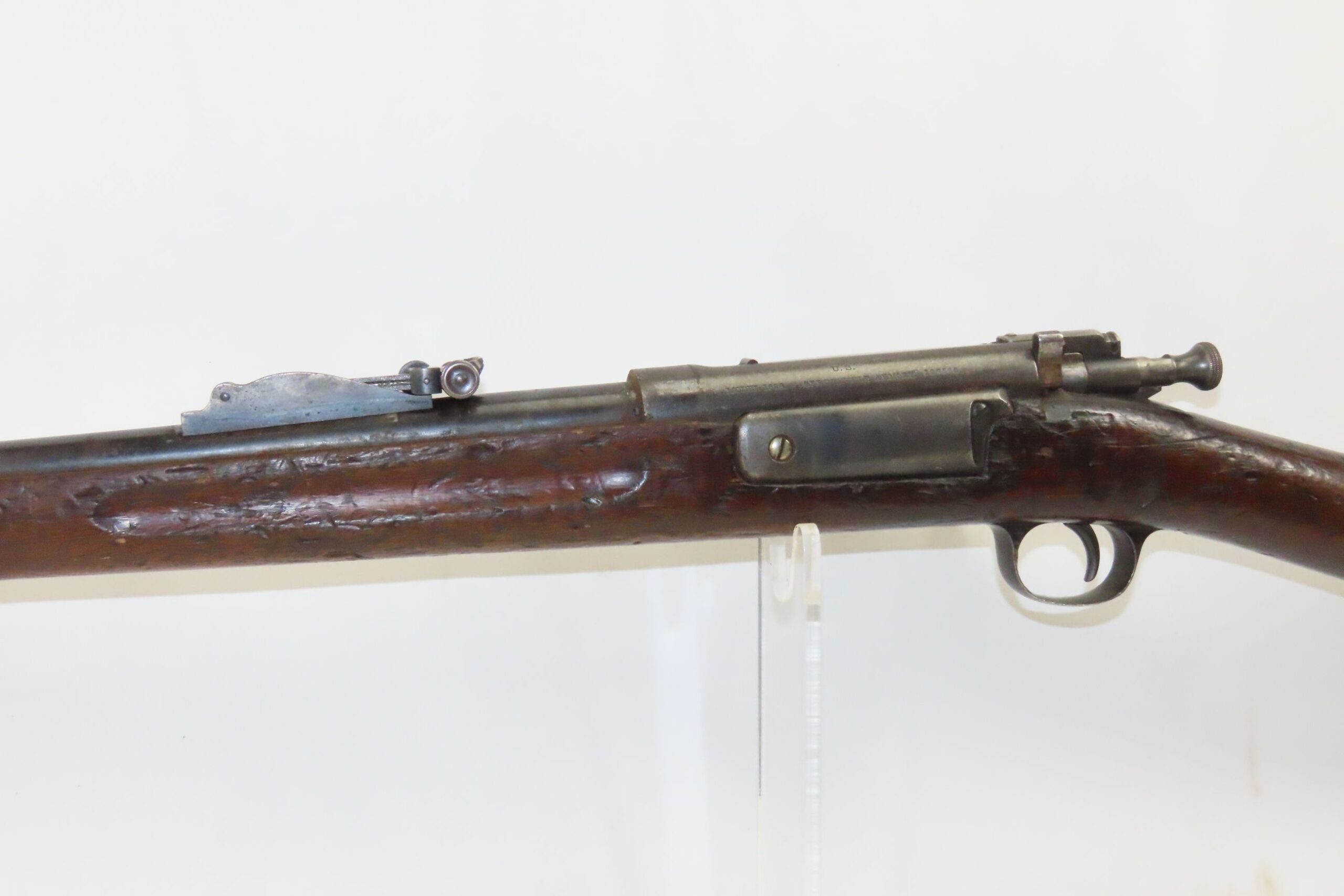U.S. Springfield Armory Model 1898 Krag Jorgensen Rifle 12.20 C ...