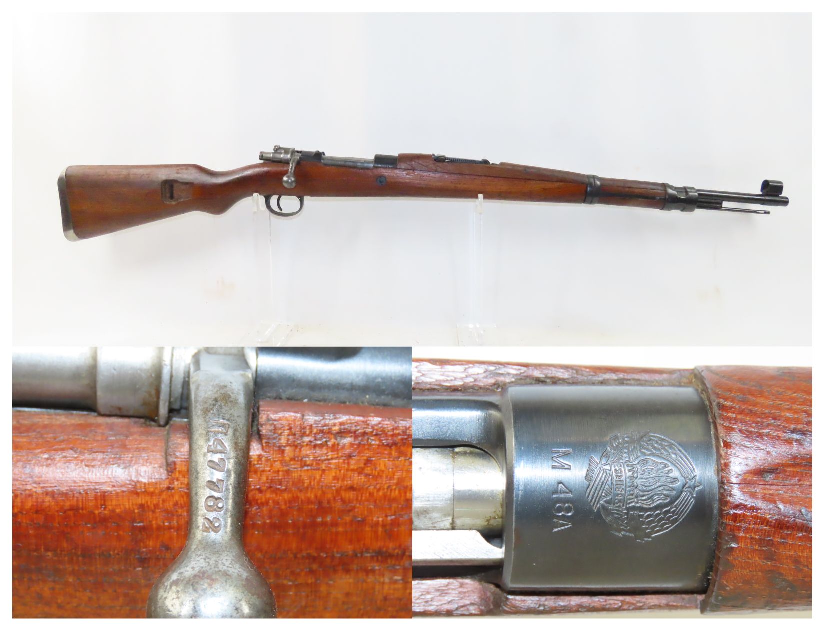 yugoslavian M48 Mauser Rifle 12.13 C&RAntique001 | Ancestry Guns