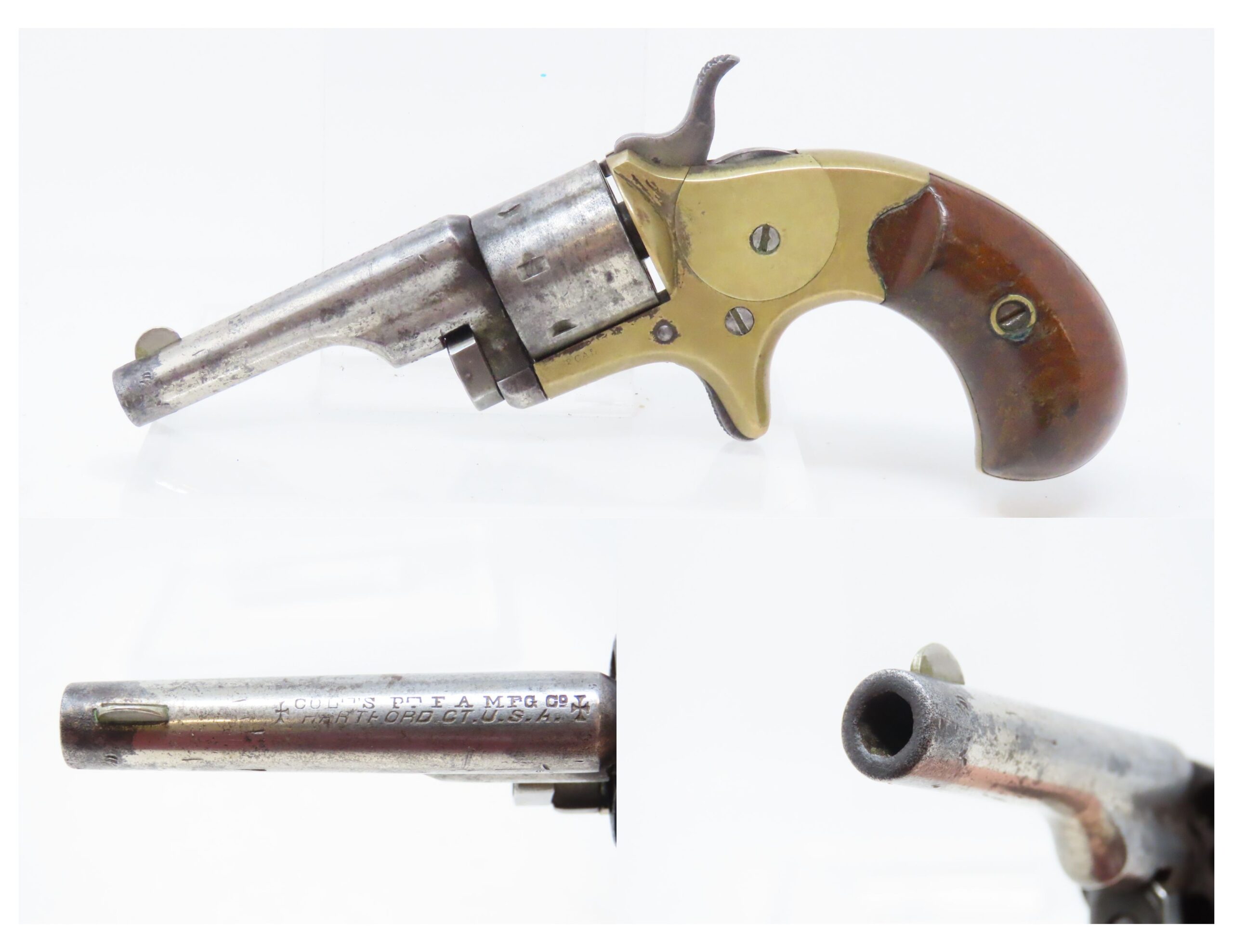 Colt Open Top Pocket Revolver 1.23 C&RAntique001 (1) | Ancestry Guns