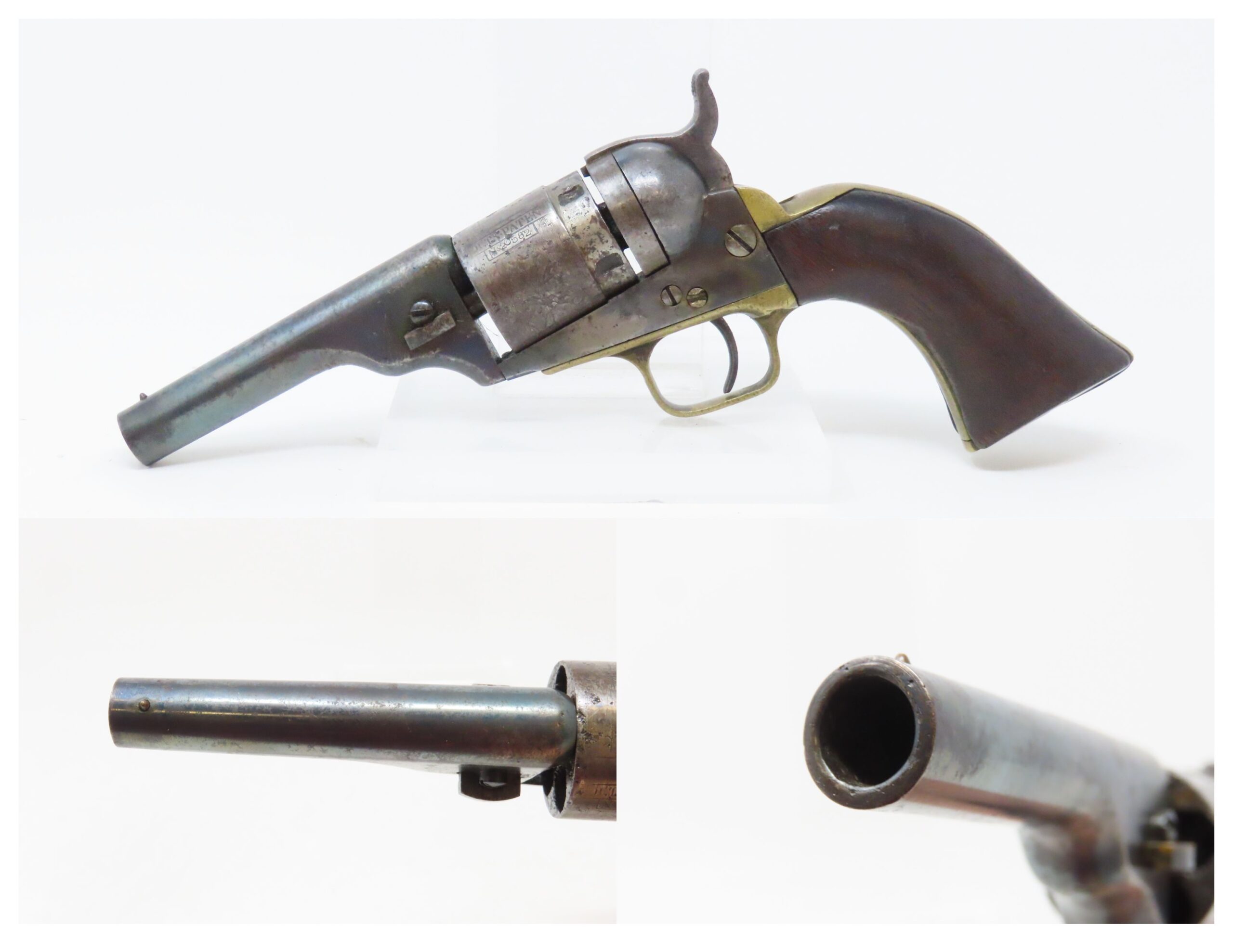 Colt Pocket Navy Conversion Revolver 1.11 C&RAntique001 | Ancestry Guns