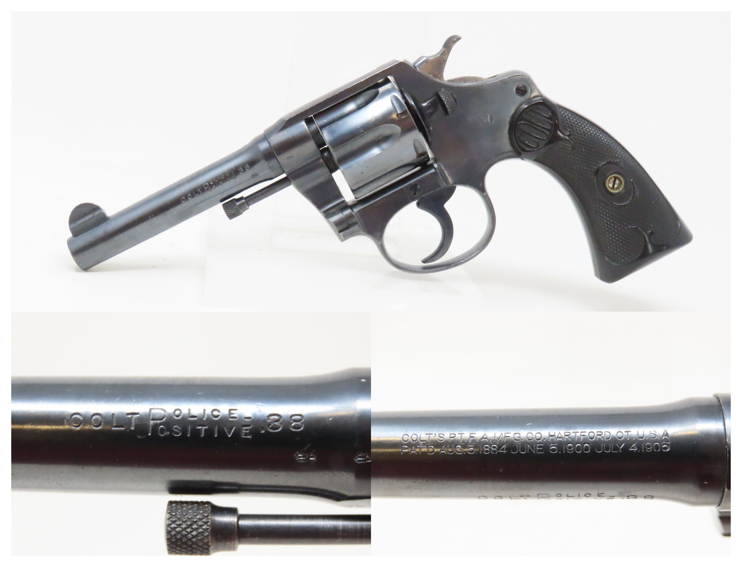 Colt Police Positive Revolver 1.13 C&RAntique001 | Ancestry Guns