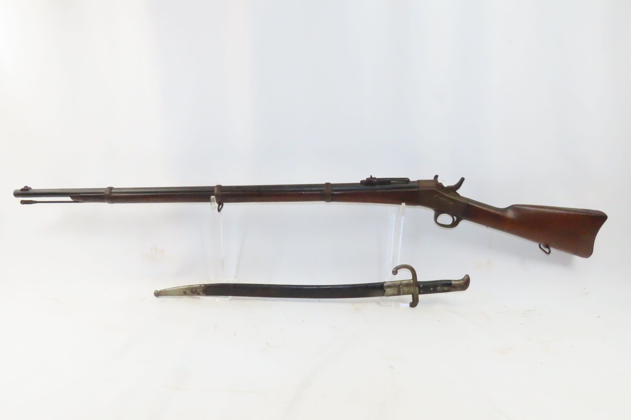 Danish Model 1867 96 Rifle with bayonet 12.19 C&RAntique002 | Ancestry Guns