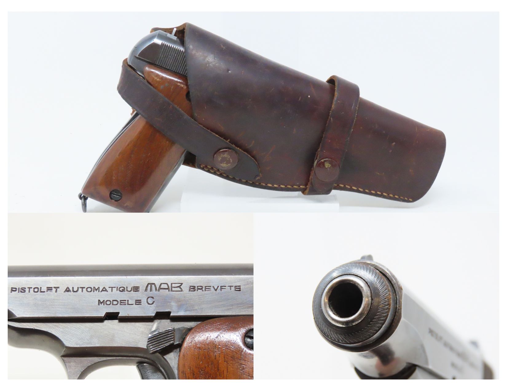 French MAB Model C Pistol 2.6 C&RAntique001 | Ancestry Guns
