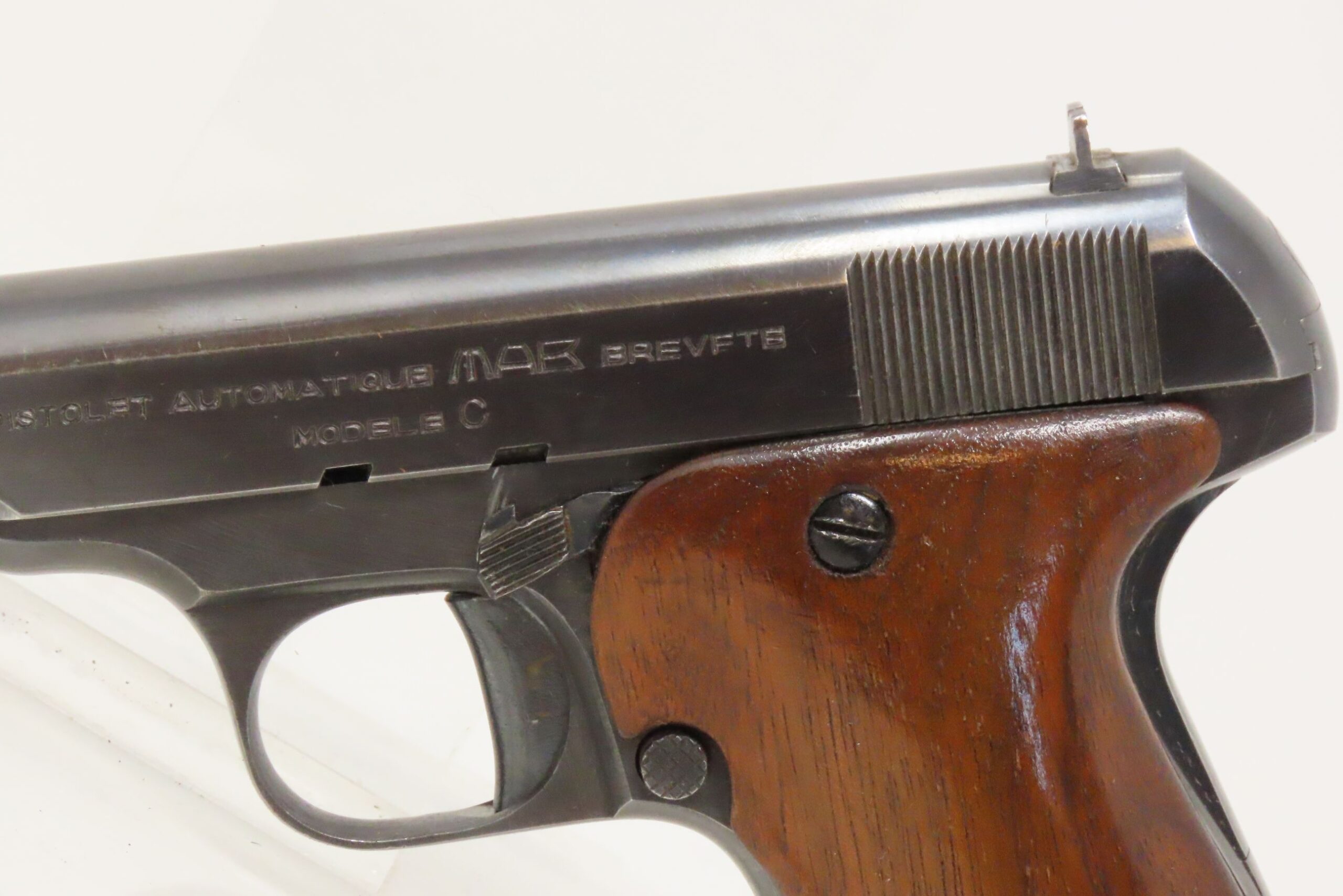 French MAB Model C Pistol 2.6 C&RAntique007 | Ancestry Guns
