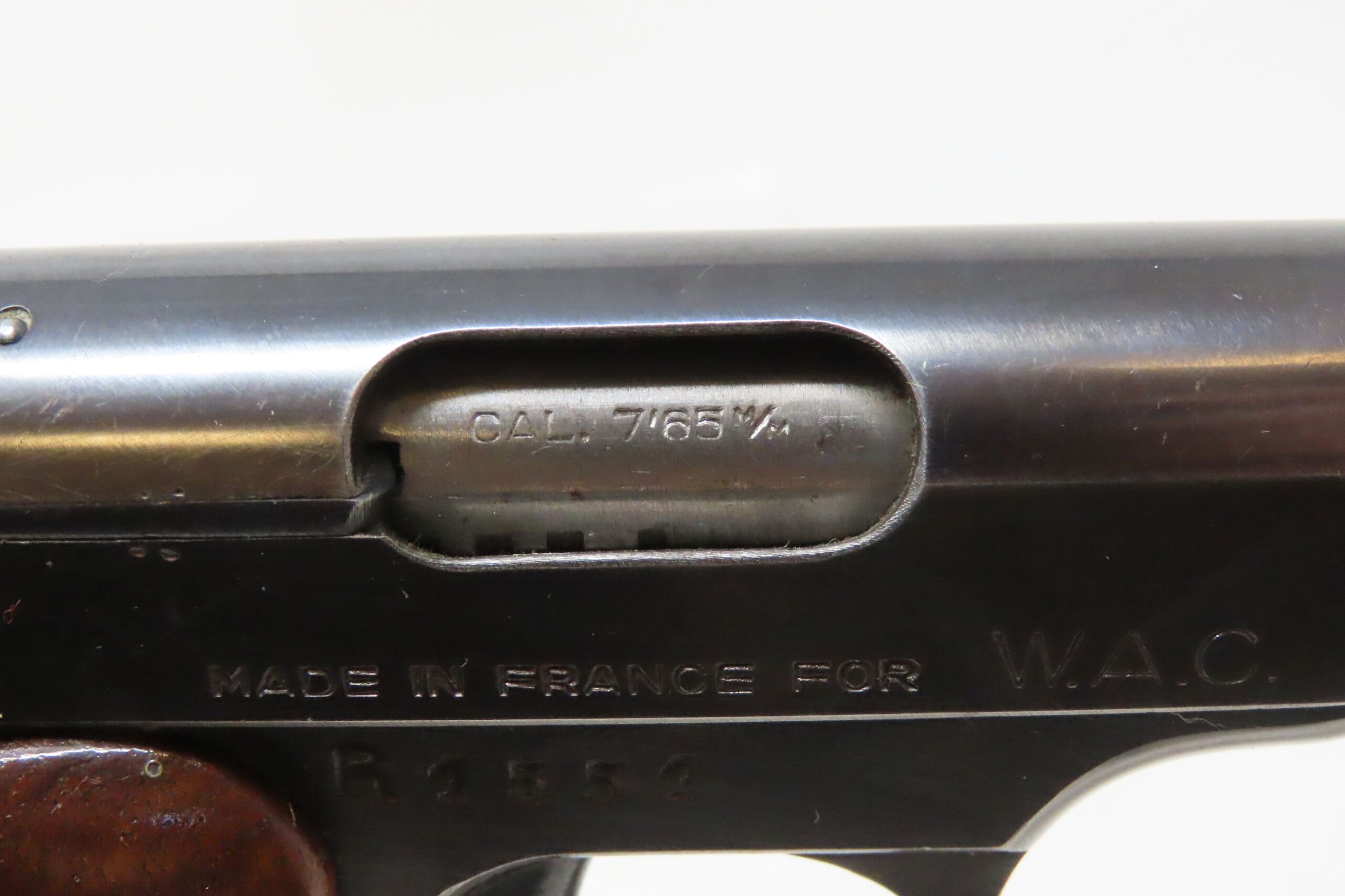 French MAB Model C Pistol 2.6 C&RAntique017 | Ancestry Guns