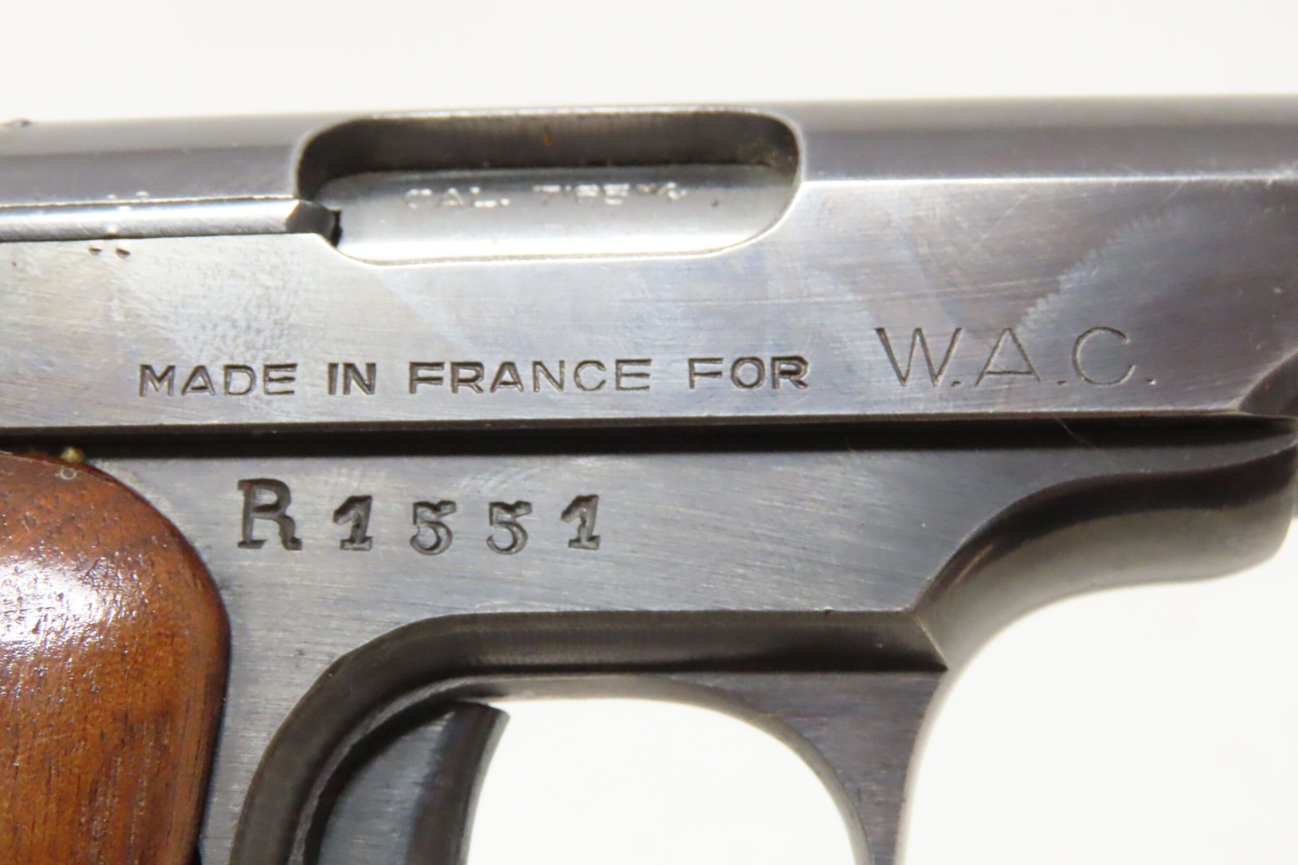 French MAB Model C Pistol 2.6 C&RAntique018 | Ancestry Guns