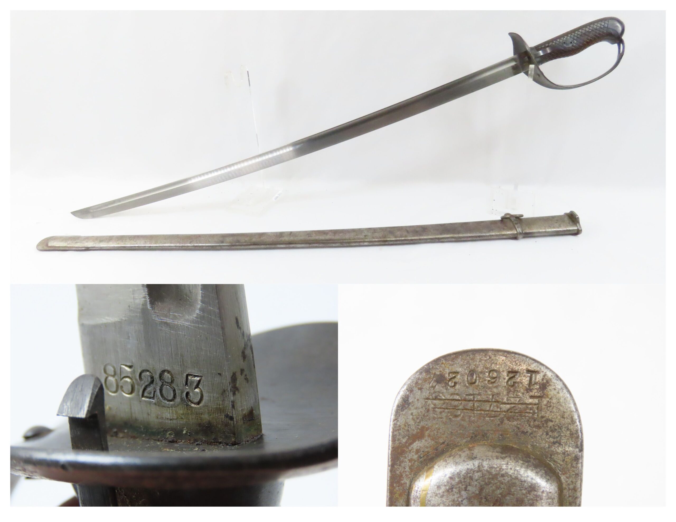 Japanese NCO sword, blade number 85238 1.5 C&RAntique001 | Ancestry Guns