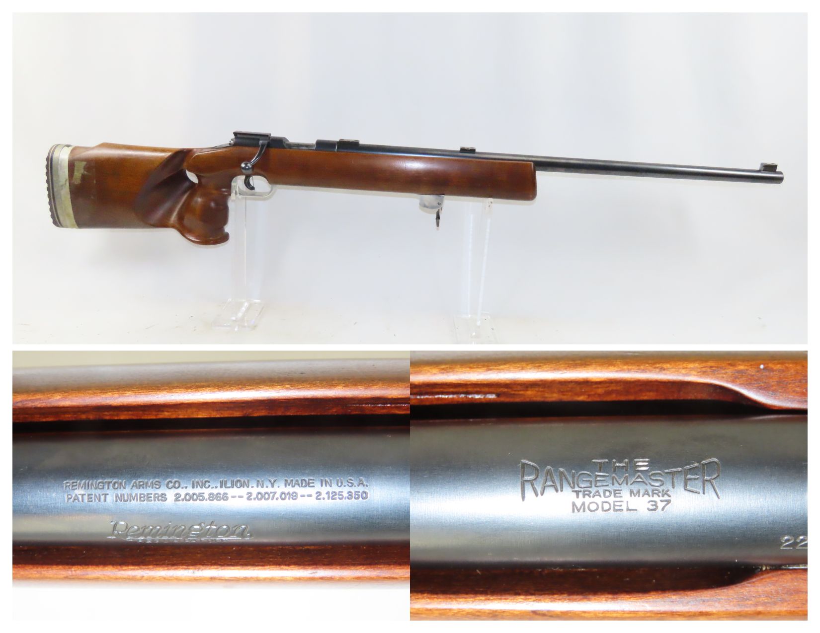 Remington Model 37 Rangemaster Rifle 12.5 C&RAntique001 | Ancestry Guns